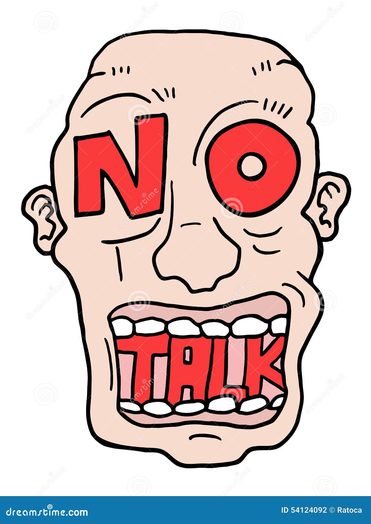 No talk advise stock vector. Illustration of symbol, advise - 54124092