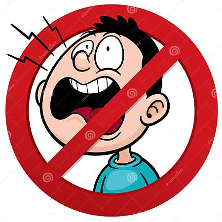 No talking sign stock vector. Illustration of conversation - 51426412
