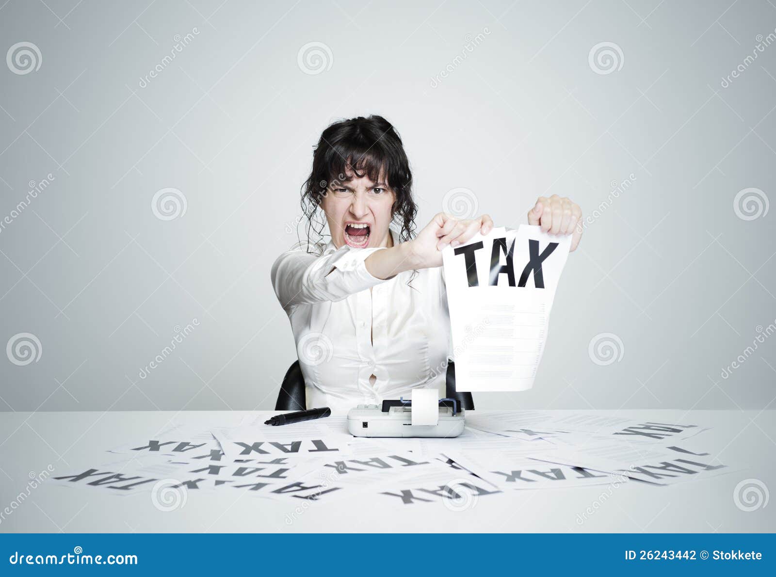No tax! stock photo. Image of people, person, frustration - 26243442