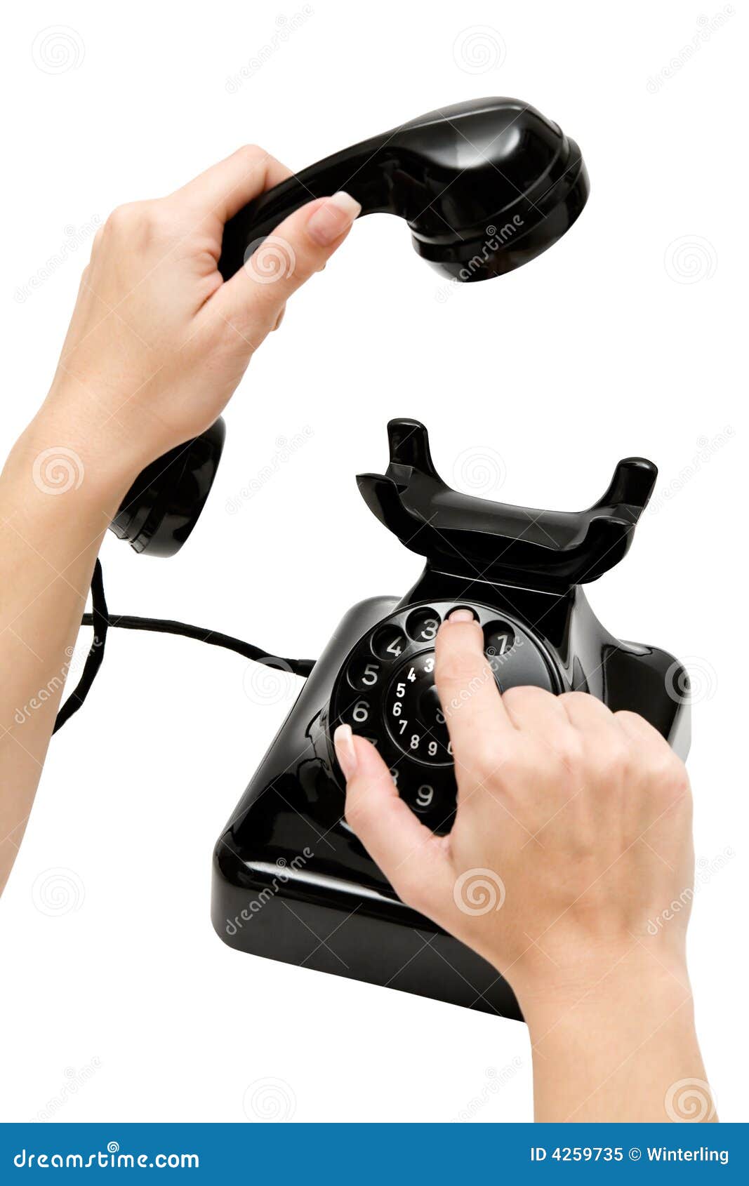 No telefone imagem de stock. Imagem de escutar, dispositivo - 4259735