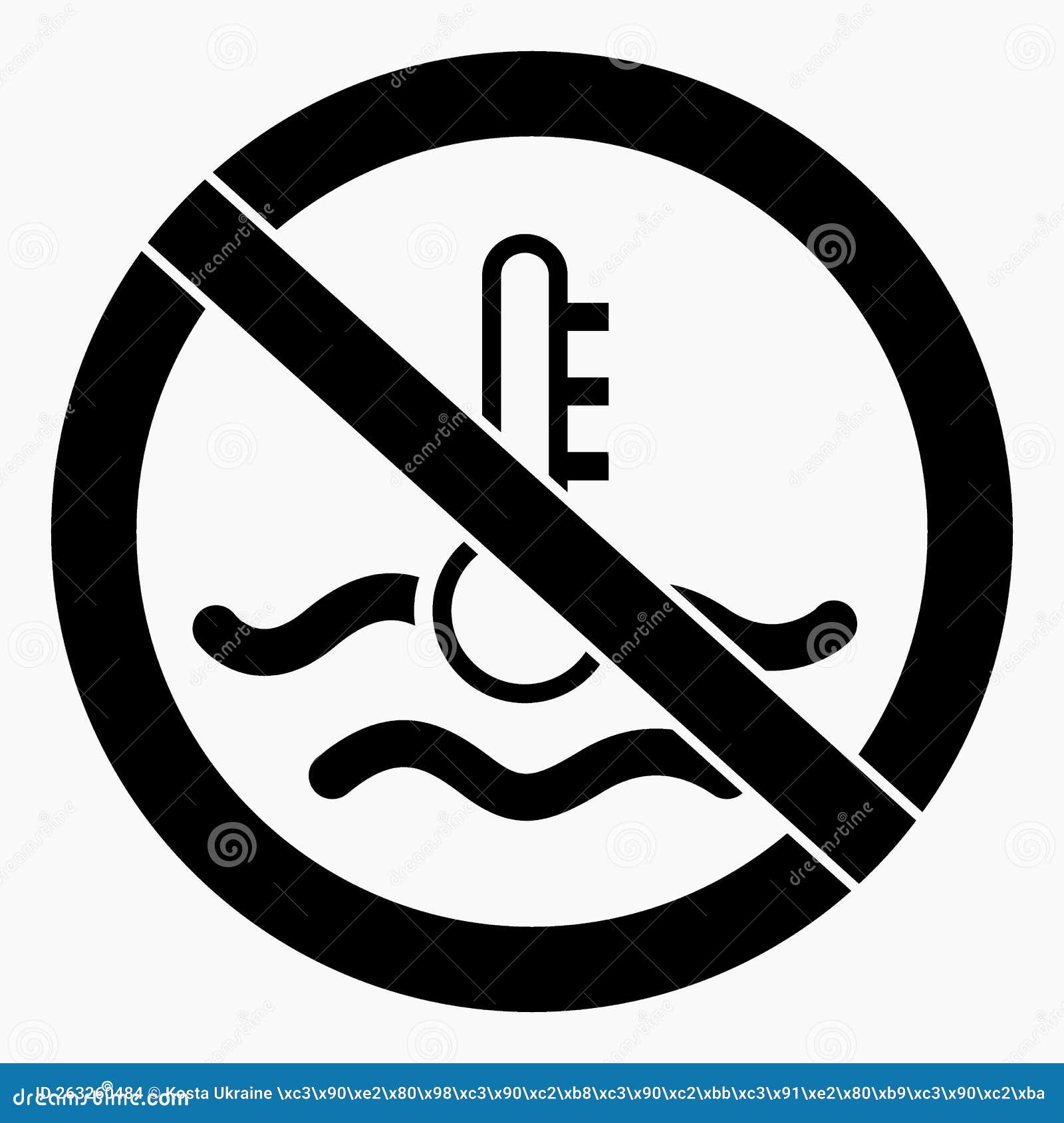 No temperature stock vector. Illustration of system - 263260484