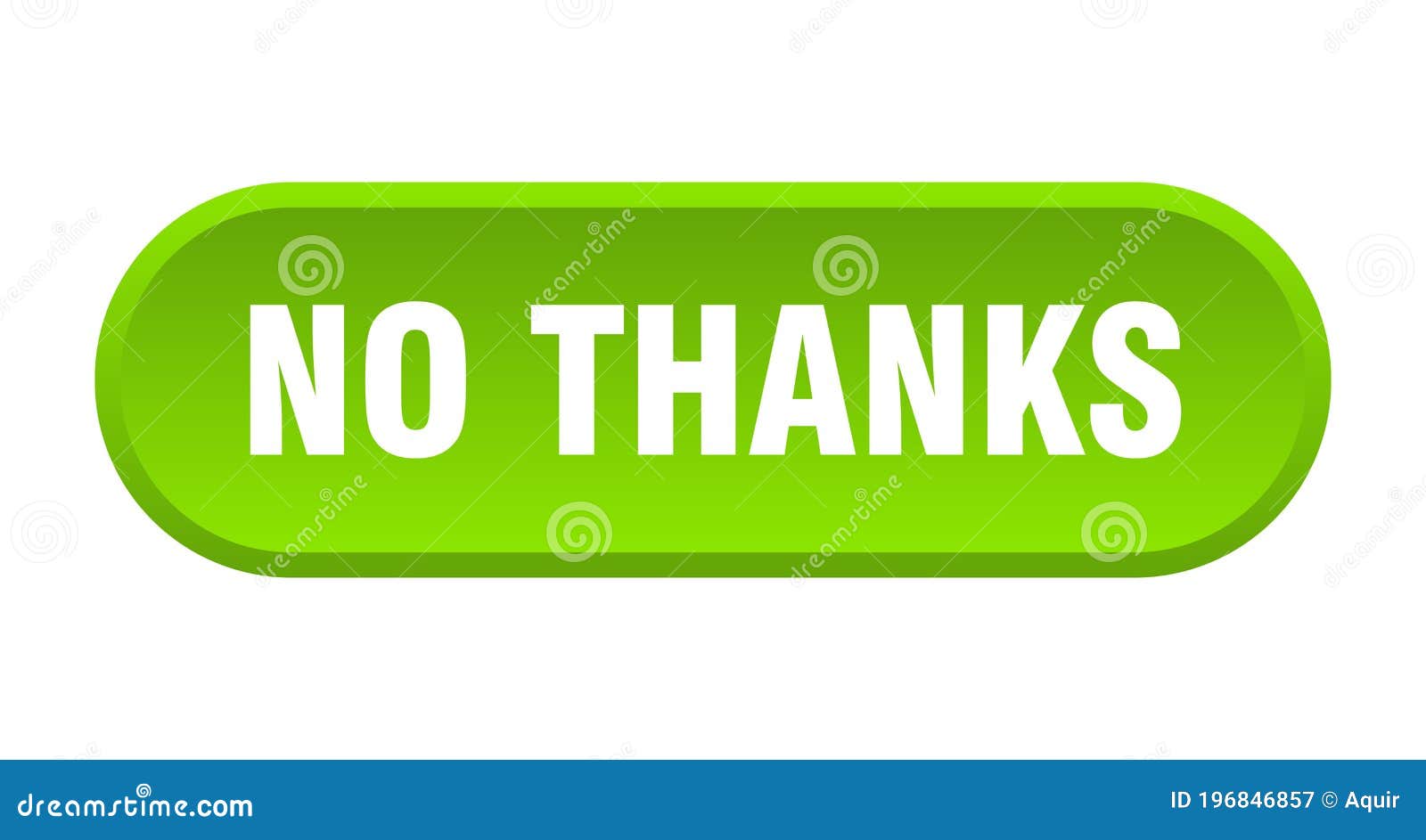 No thanks button stock vector. Illustration of price - 196846857