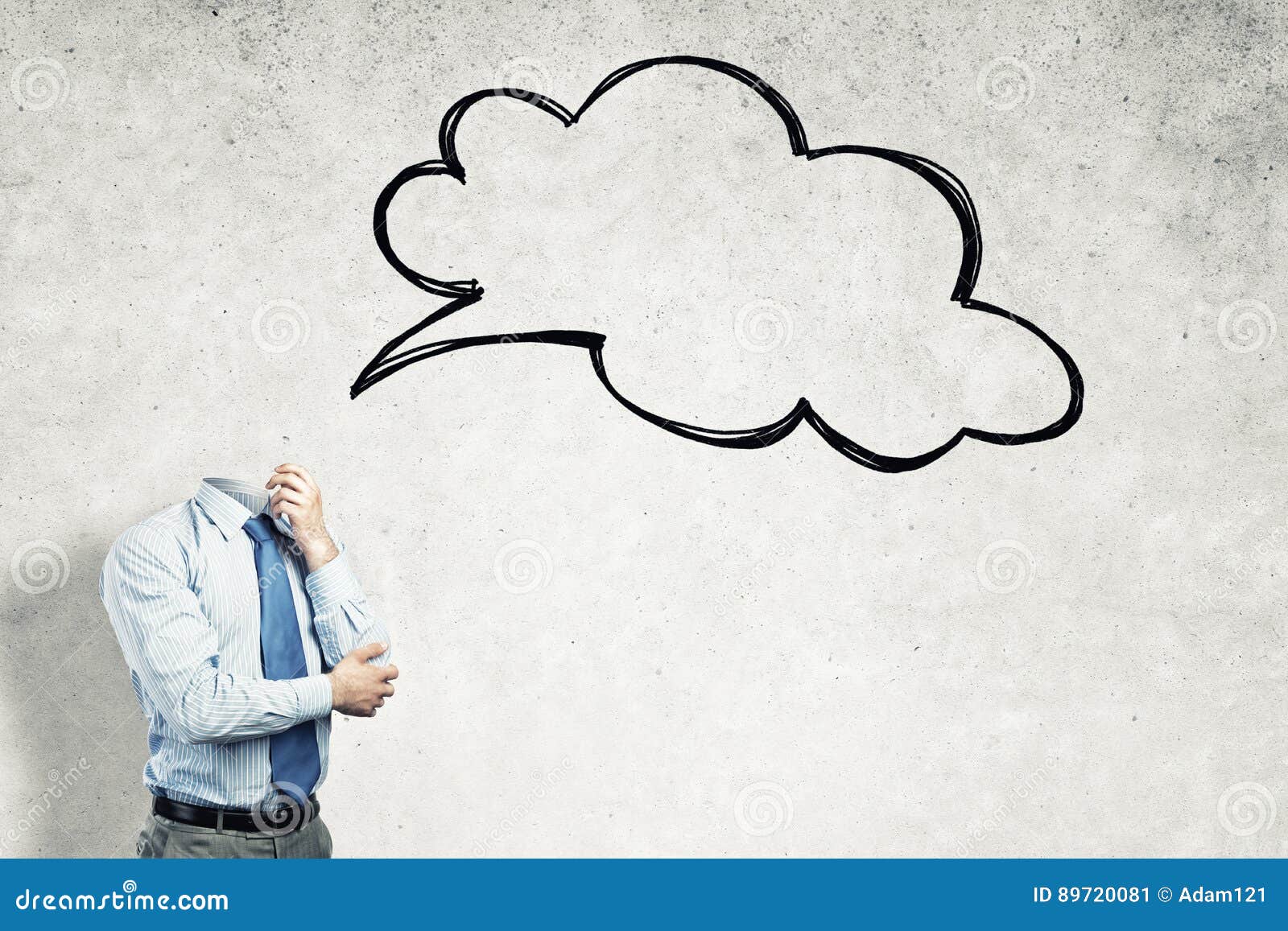 No thoughts in his head stock image. Image of background - 89720081