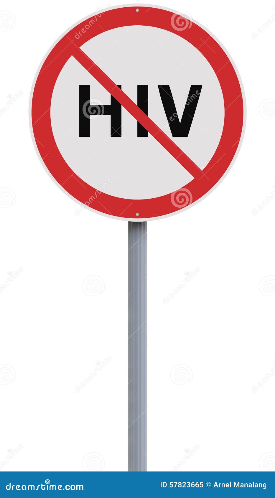 No to HIV stock image. Image of health, warning, immune - 57823665