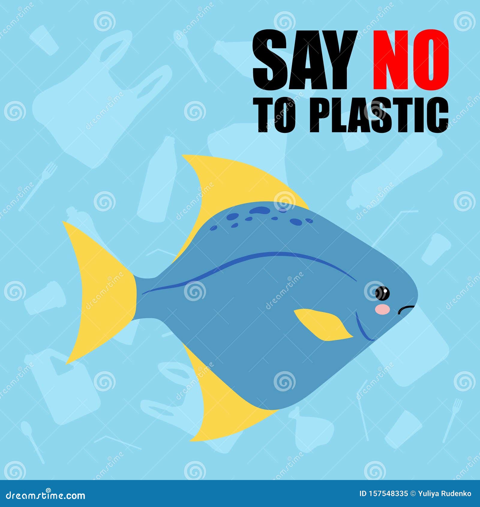 Say No To Plastic. Stop Plastic. Stop Plastic Pollution. Stop Using ...