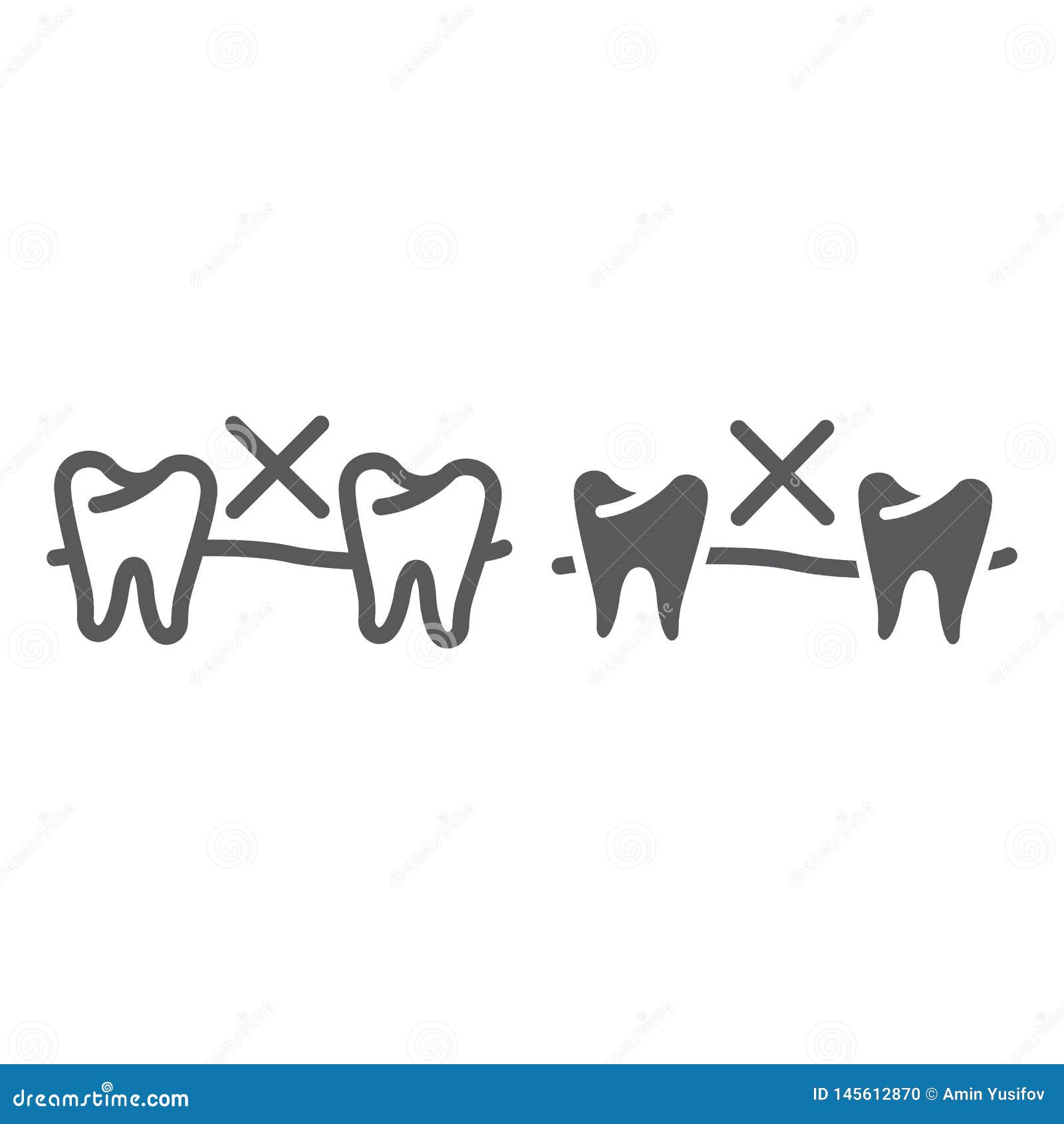 Mouth With Missing Teeth Cartoon Vector | CartoonDealer.com #106469689