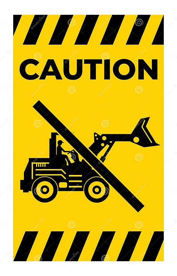 No Tractor Allowed Sign. No Tractor Sign or No Parking Sign Stock ...