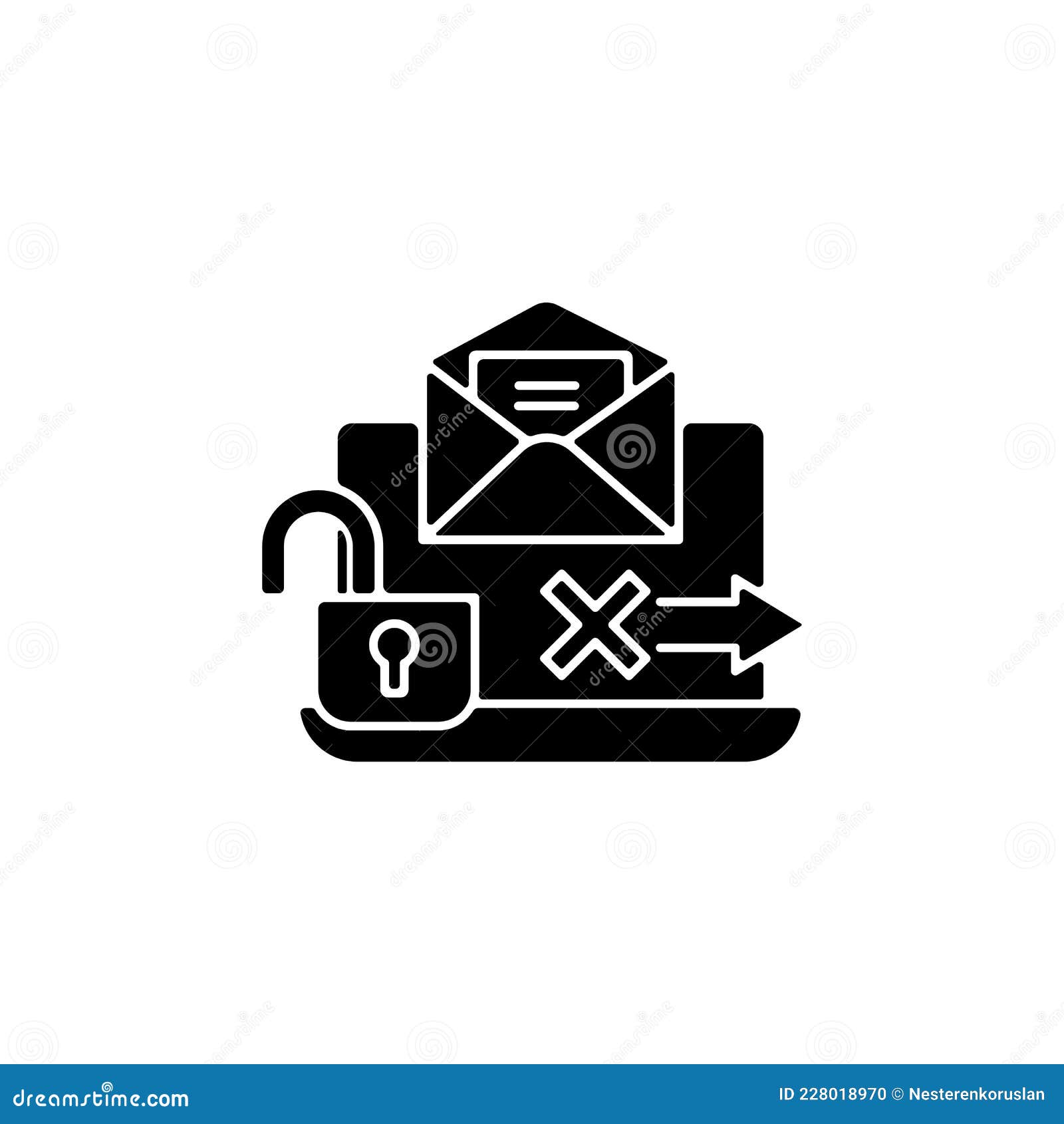 No Email Clipart Stock Illustrations – 11 No Email Clipart Stock ...