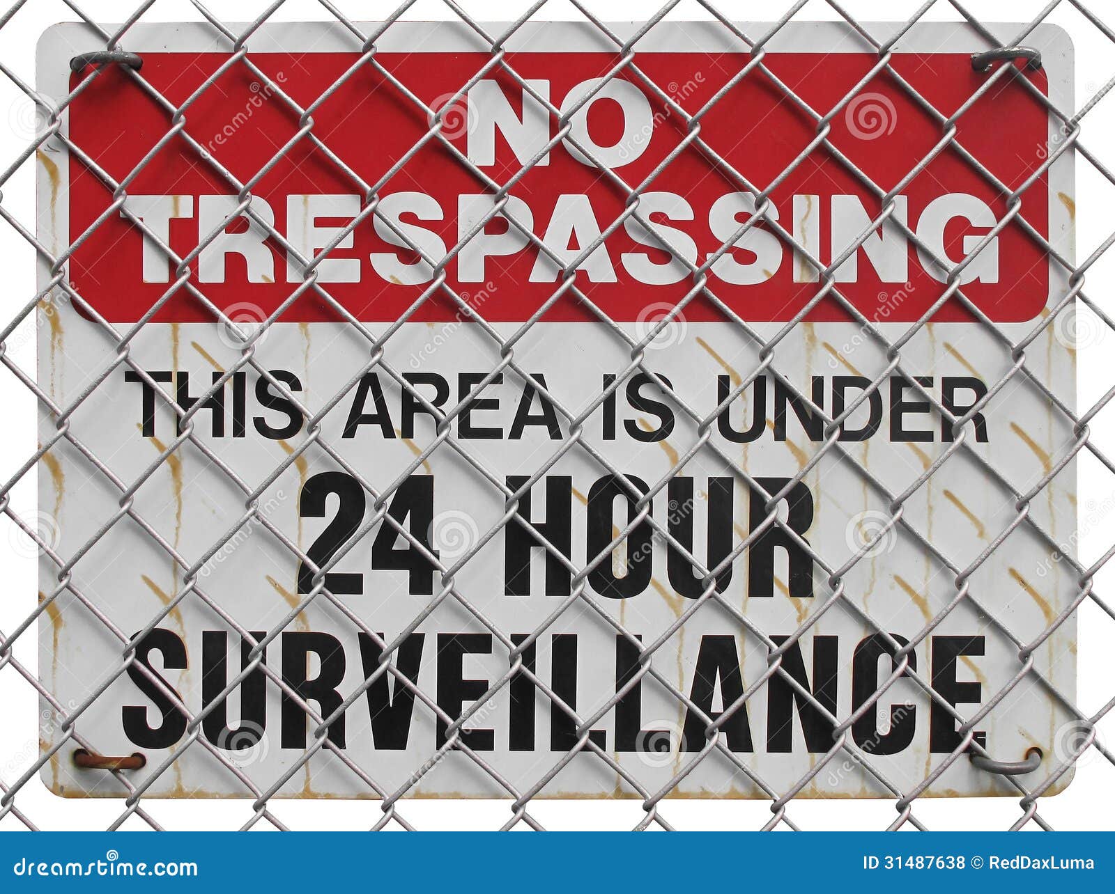 No Trespassing Sign. US Government Property Royalty-Free Stock Photo ...