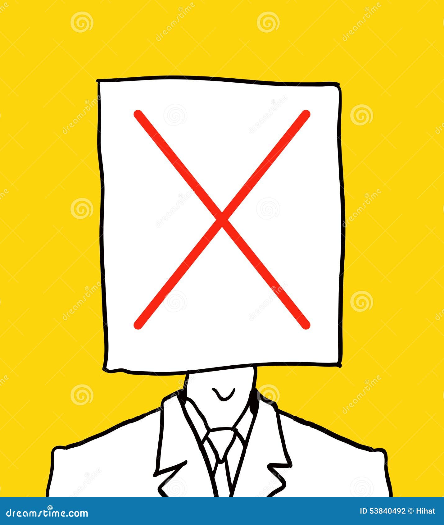 No User Profile Picture. Hand Drawn Stock Vector - Illustration of ...