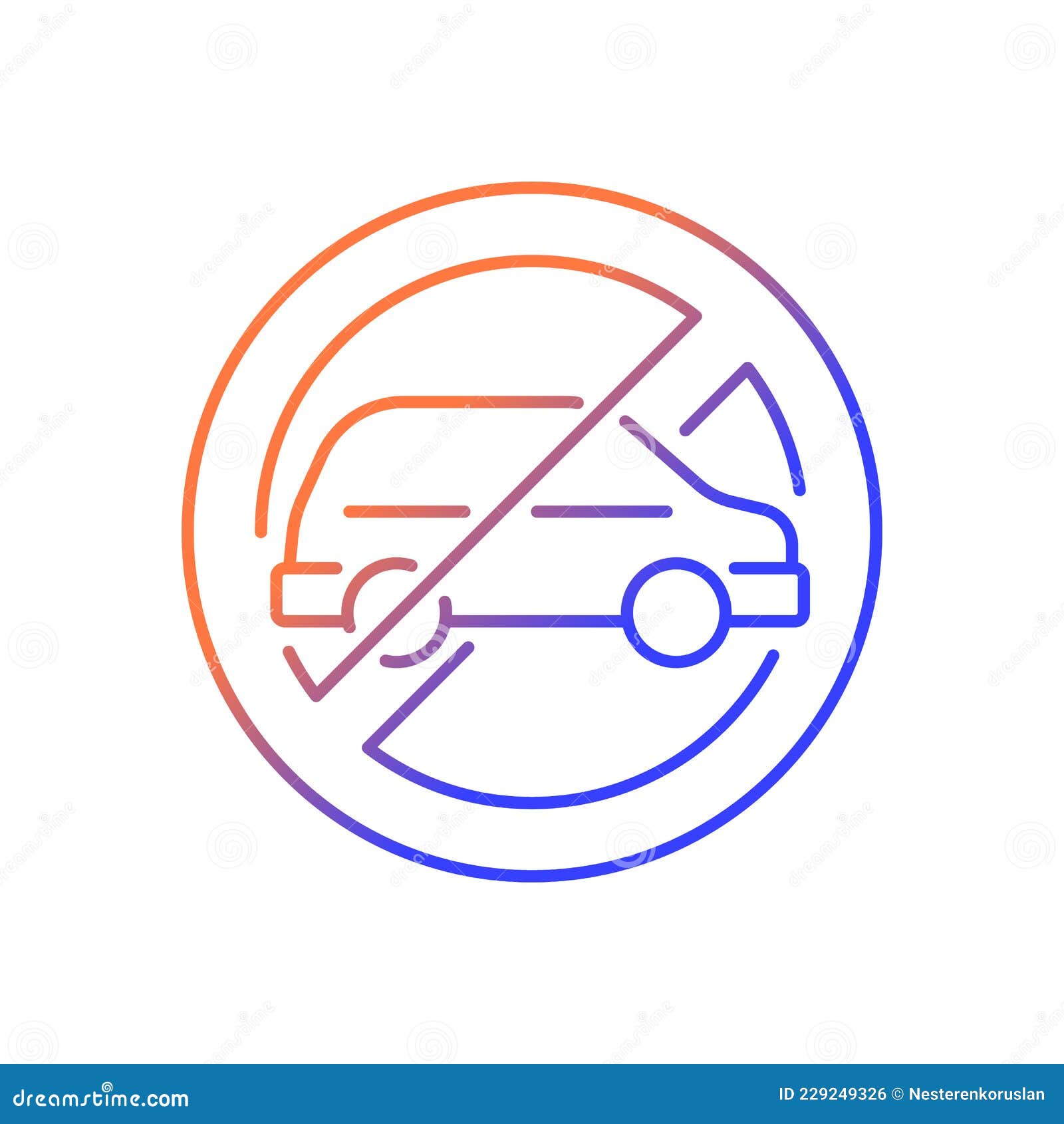 Driving Instructions Colored Icon. Element Of Road Signs And Junctions ...