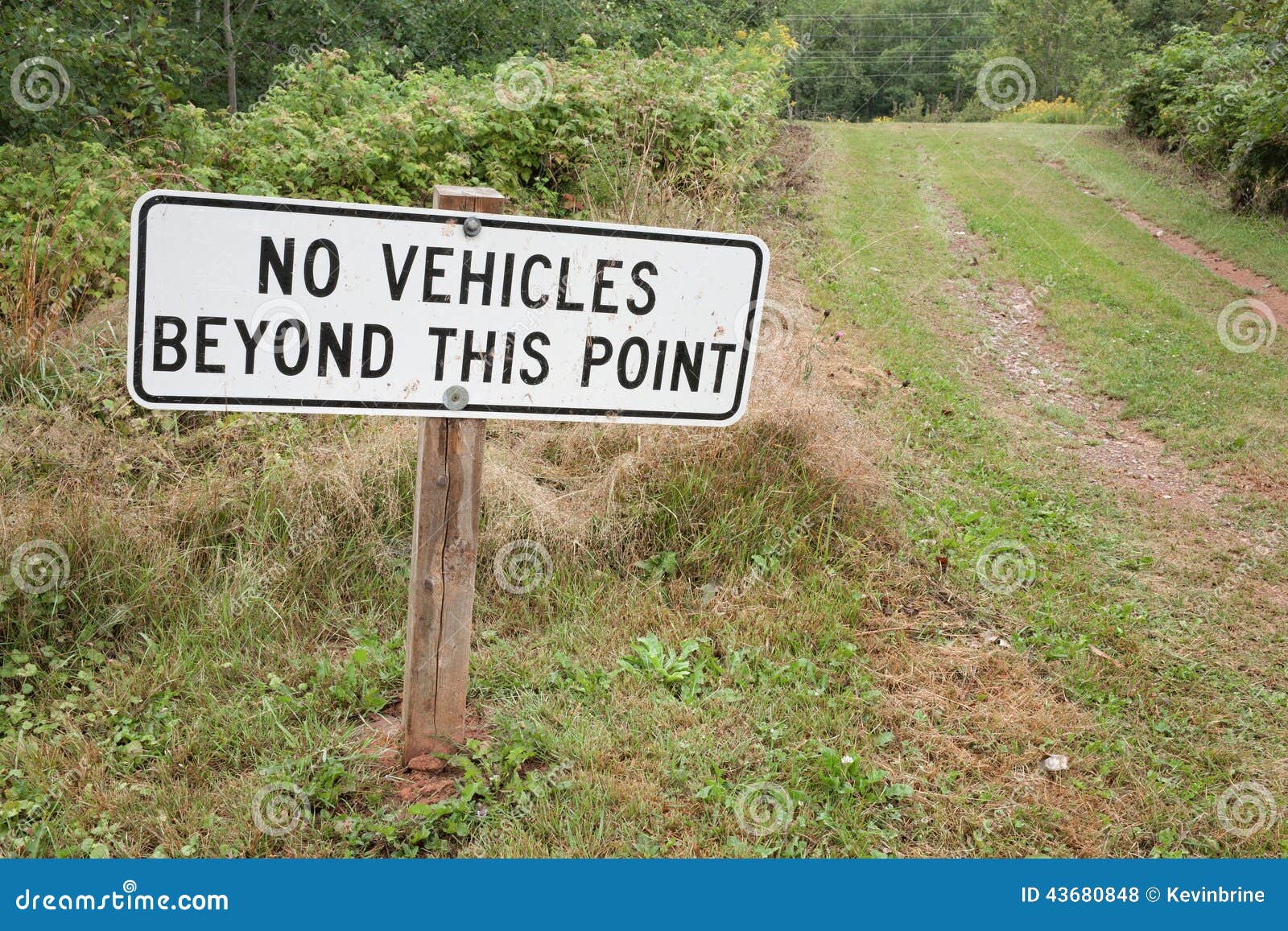 No Vehicles Sign stock photo. Image of traffic, prohibited - 43680848