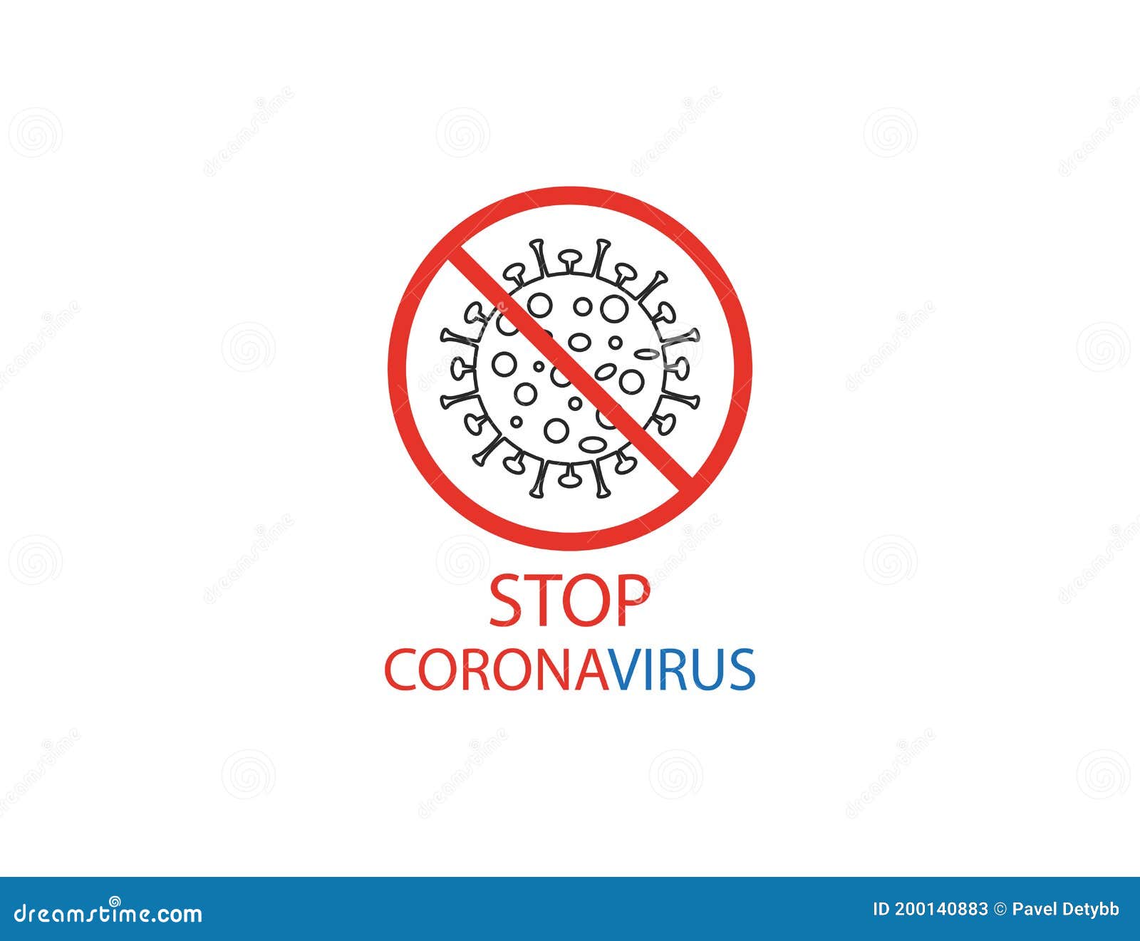 No Virus, Disease, Flu Icon. Vector Illustration Stock Illustration ...