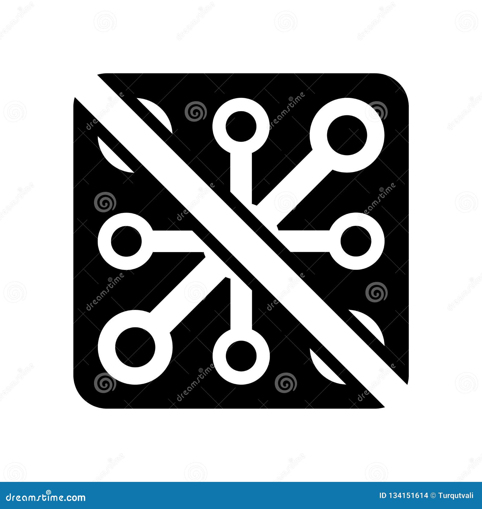 No Virus Icon Vector Isolated on White Background, No Virus Sign Stock ...