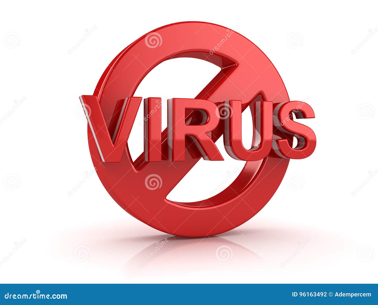 No Virus Symbol stock illustration. Illustration of computer - 96163492