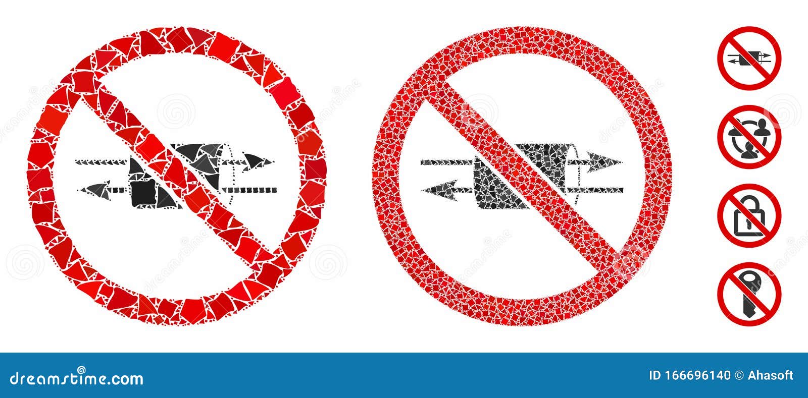 No VPN Composition Icon of Tuberous Pieces Stock Vector - Illustration ...