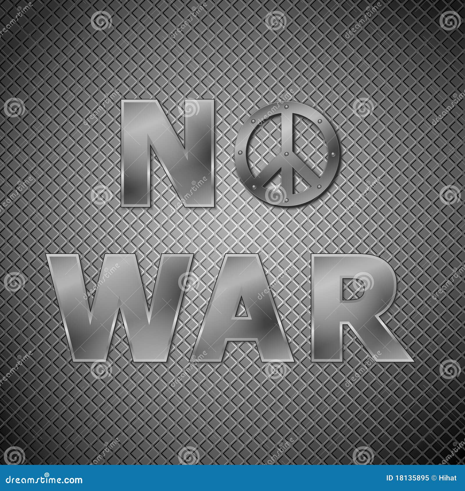 No war concept stock vector. Illustration of symbols - 18135895