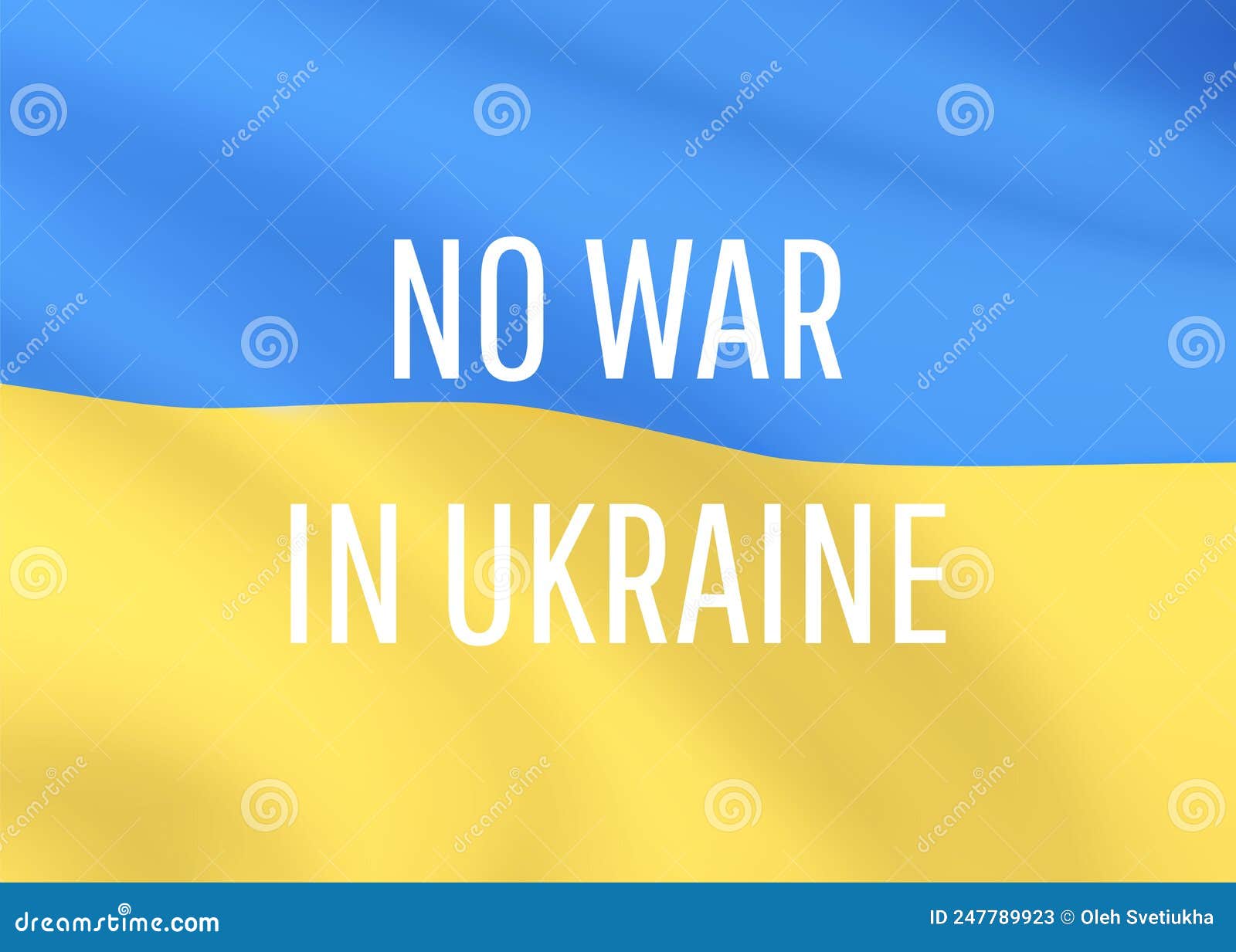 No War in Ukraine. Save Ukraine. Pray for Ukraine Peace Stock Vector ...