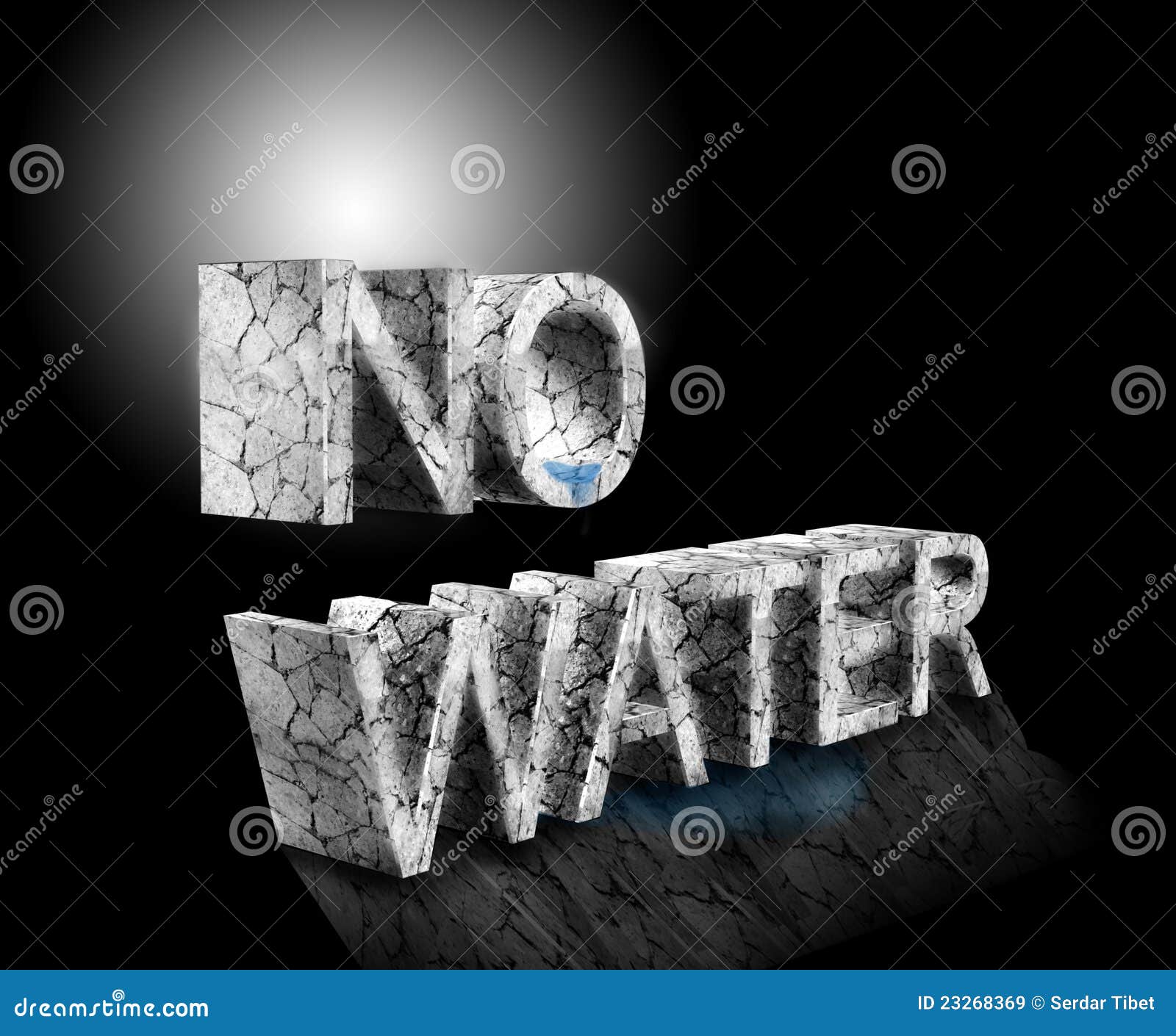 No water stock illustration. Illustration of crack, black - 23268369