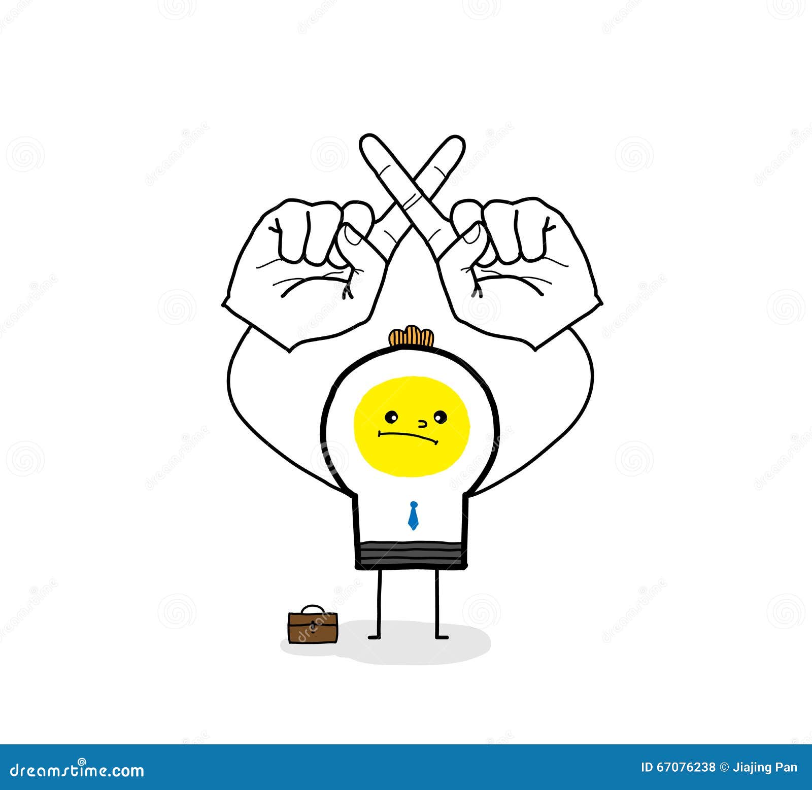 No way stock illustration. Illustration of expression - 67076238