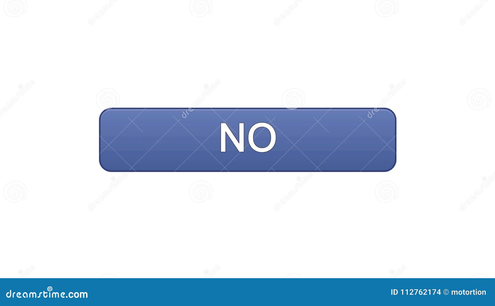 No Web Interface Button Violet Color, Online Application, Internet Service Stock Illustration ...