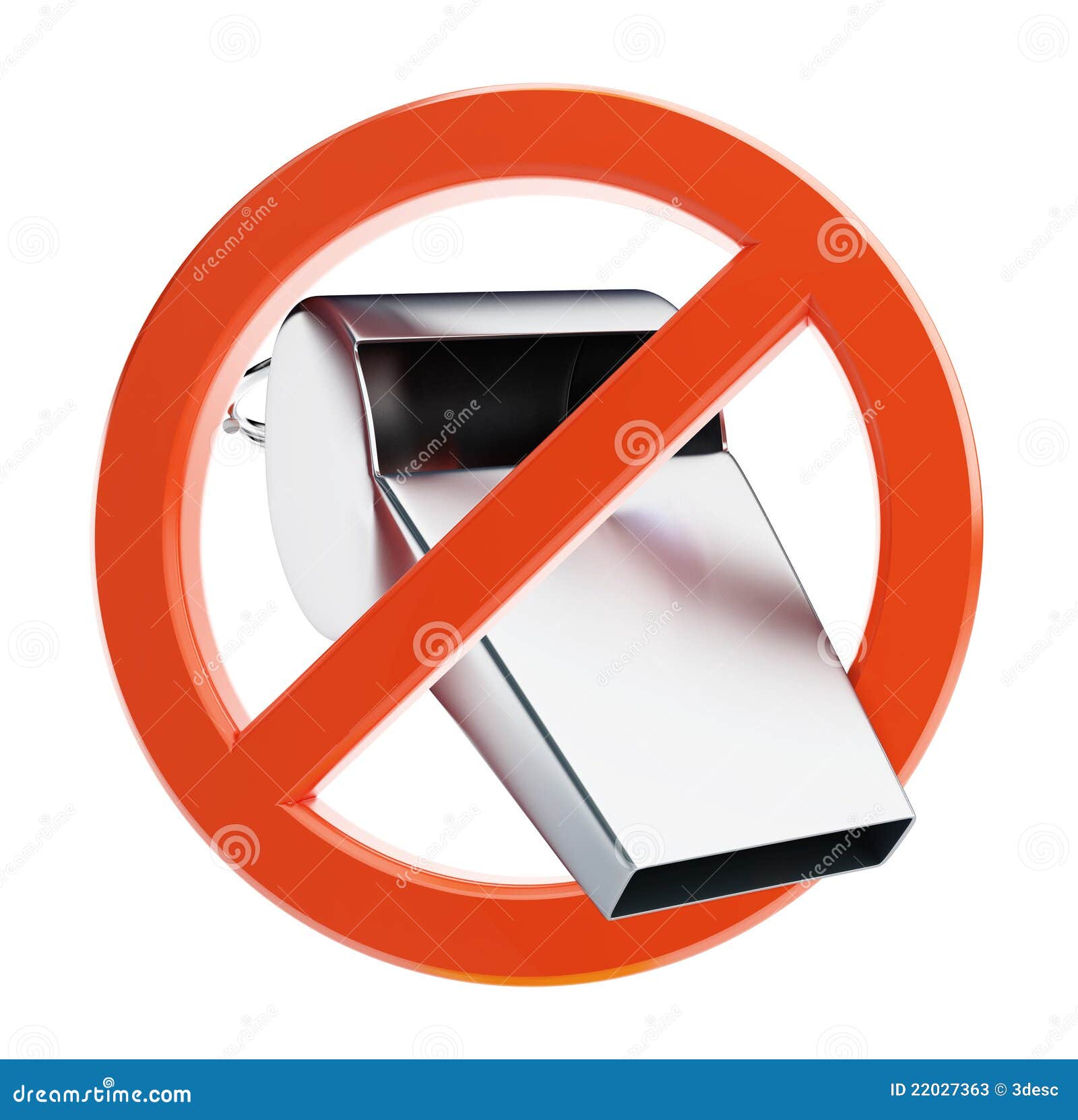 No whistle stock illustration. Illustration of competition - 22027363