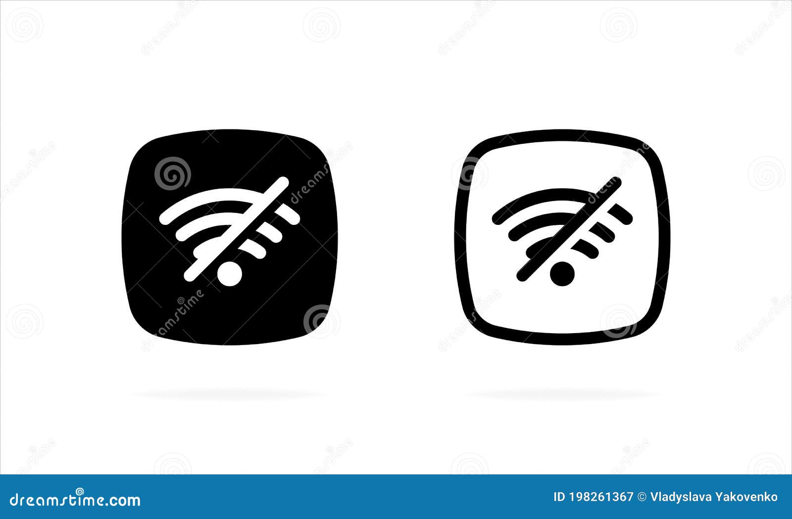 No Wifi Icon. Wifi Network is Not Available Vector Icon. Connection ... No Wifi Icon. Wifi Network is Not Available Vector Icon. Connection ...