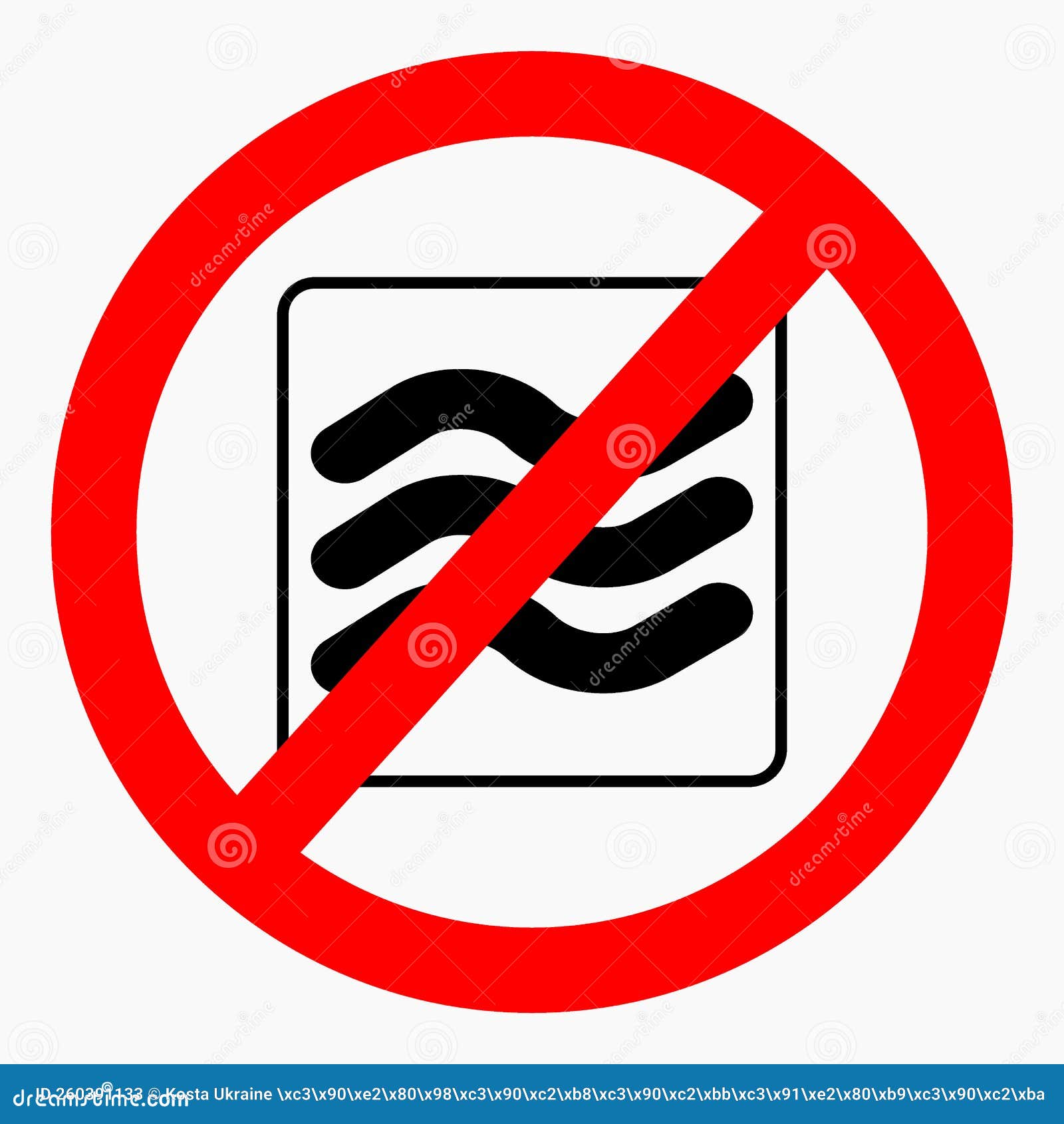 No wind stock vector. Illustration of flying, beware - 260391133