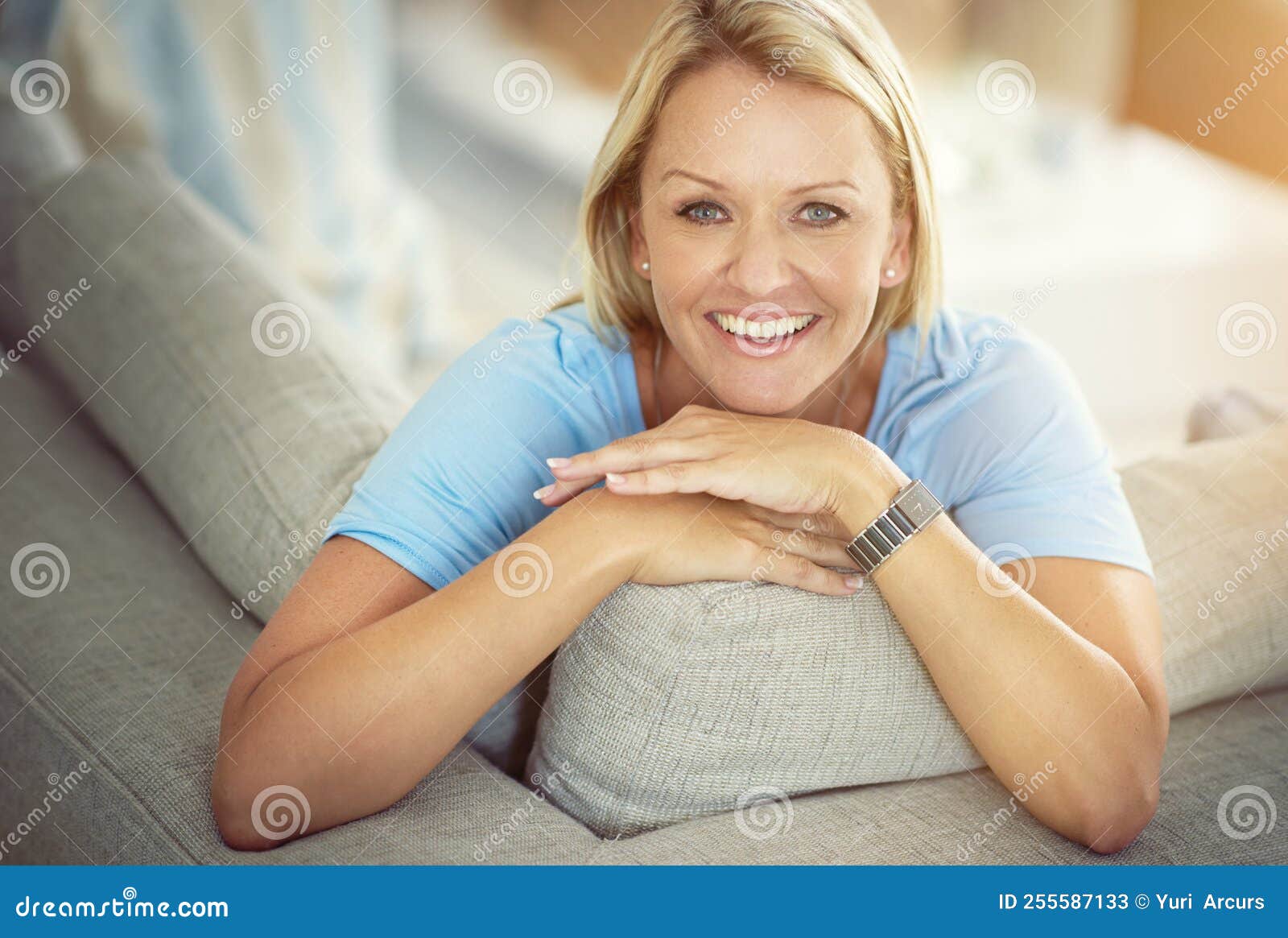 No Worries Its The Weekend Portrait Of A Mature Woman Relaxing On The
