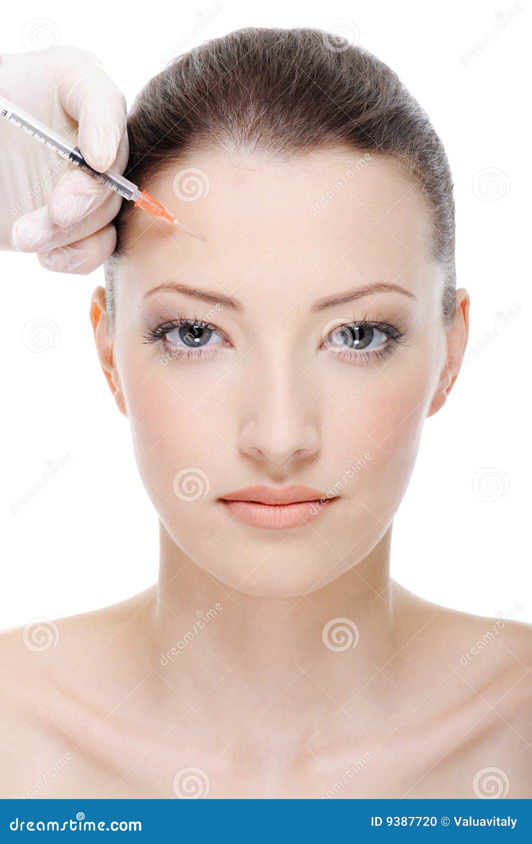 No wrinkles stock photo. Image of injecting, injection - 9387720