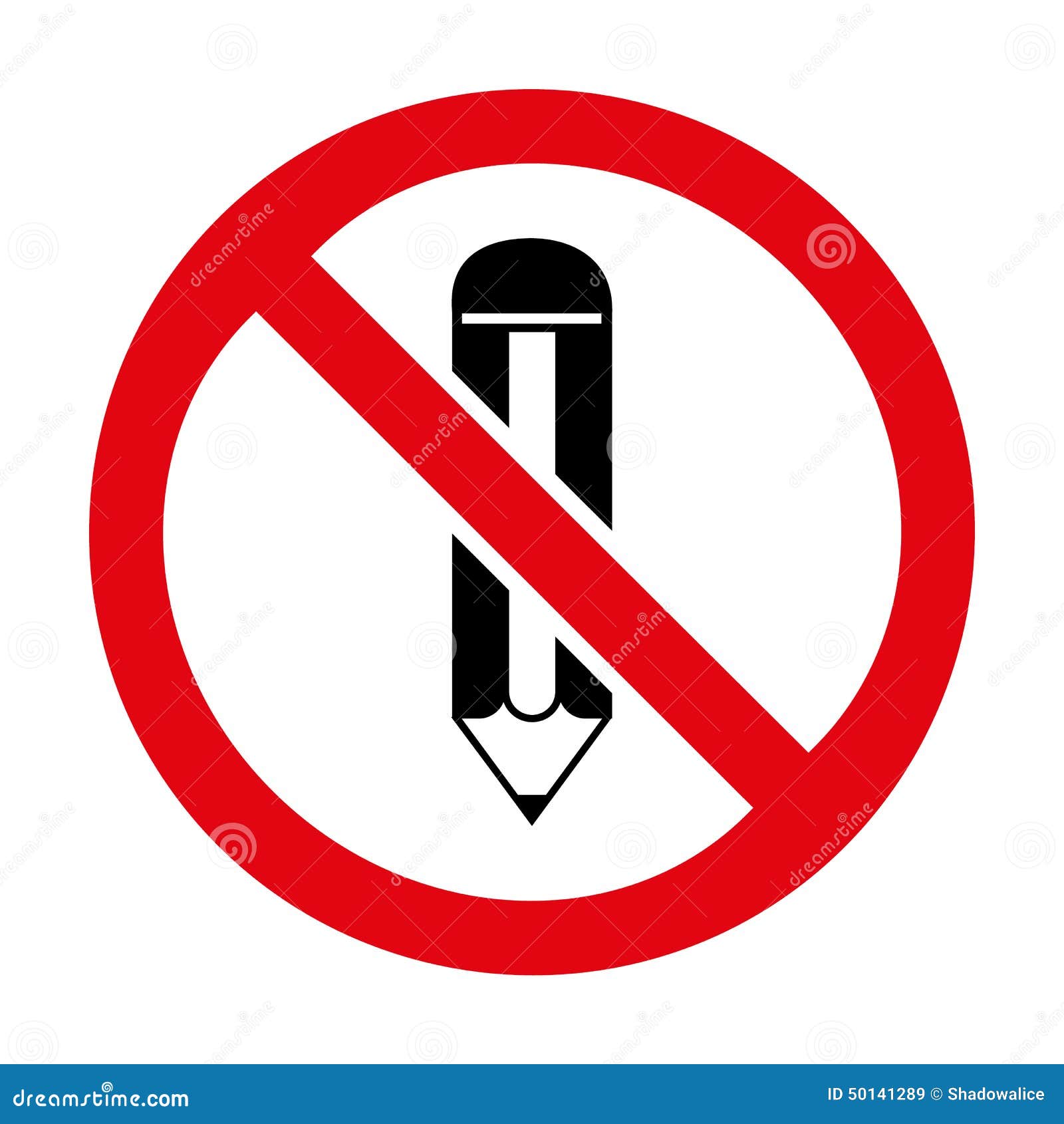 No Writing Icon Great for Any Use. Vector EPS10 Stock Vector ...