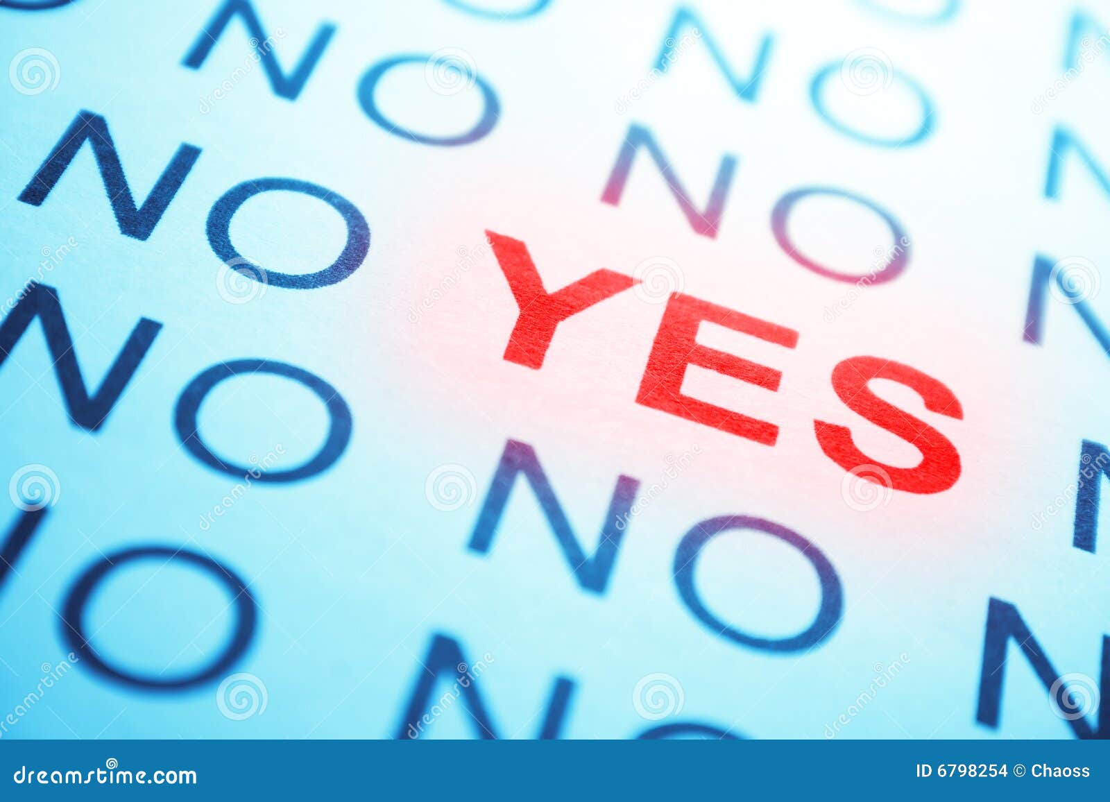 NO and YES text stock photo. Image of document, business - 6798254