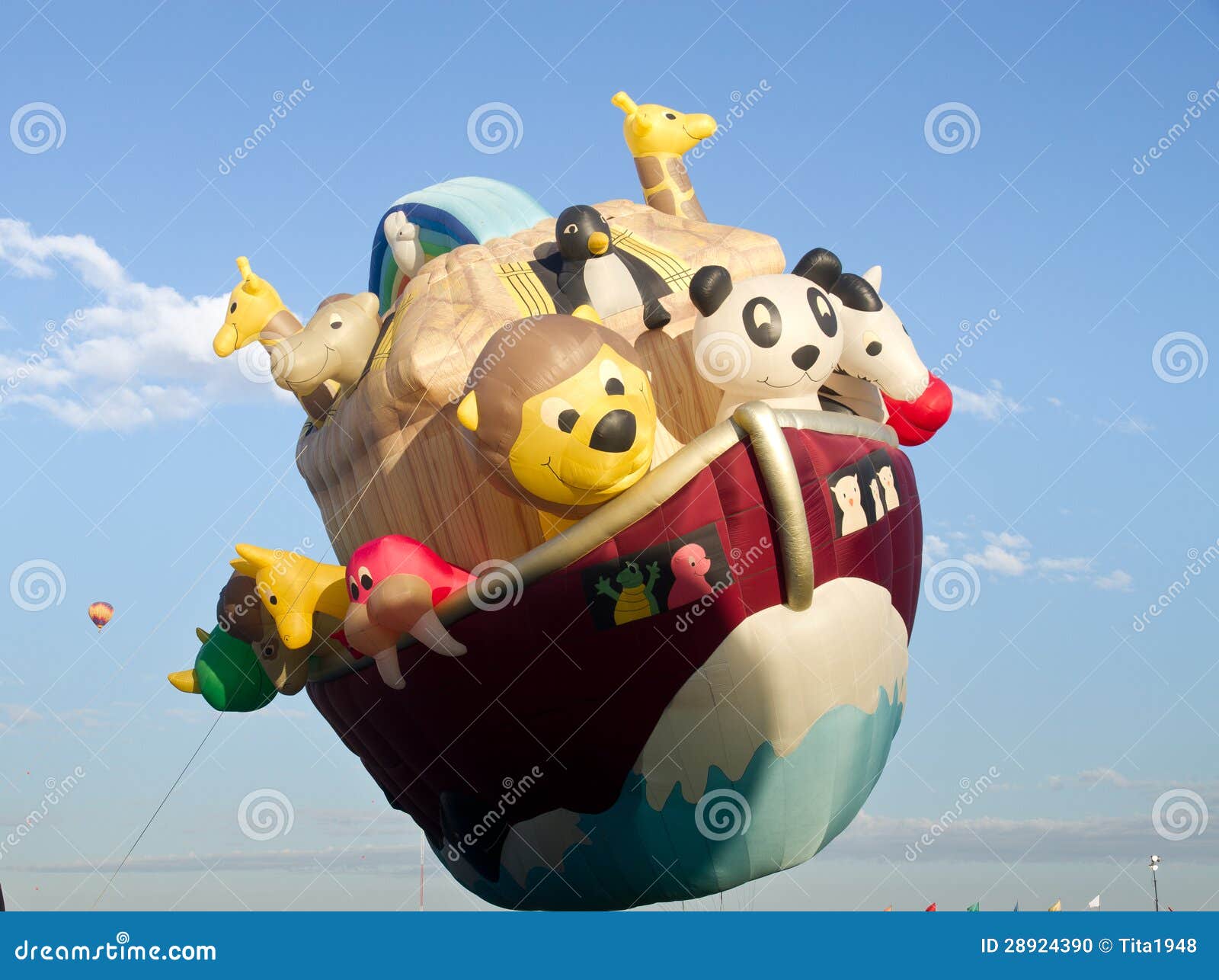 Noah s Ark Balloon stock photo. Image of ride, story - 28924390