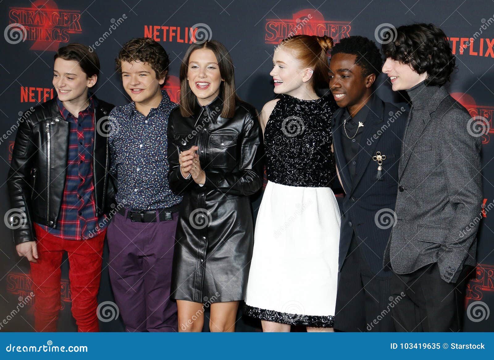 Noah Schnapp, Gaten Matarazzo, Millie Bobby Brown, Sadie Sink, Caleb ... Noah Schnapp, Gaten Matarazzo, Millie Bobby Brown, Sadie Sink, Caleb ...