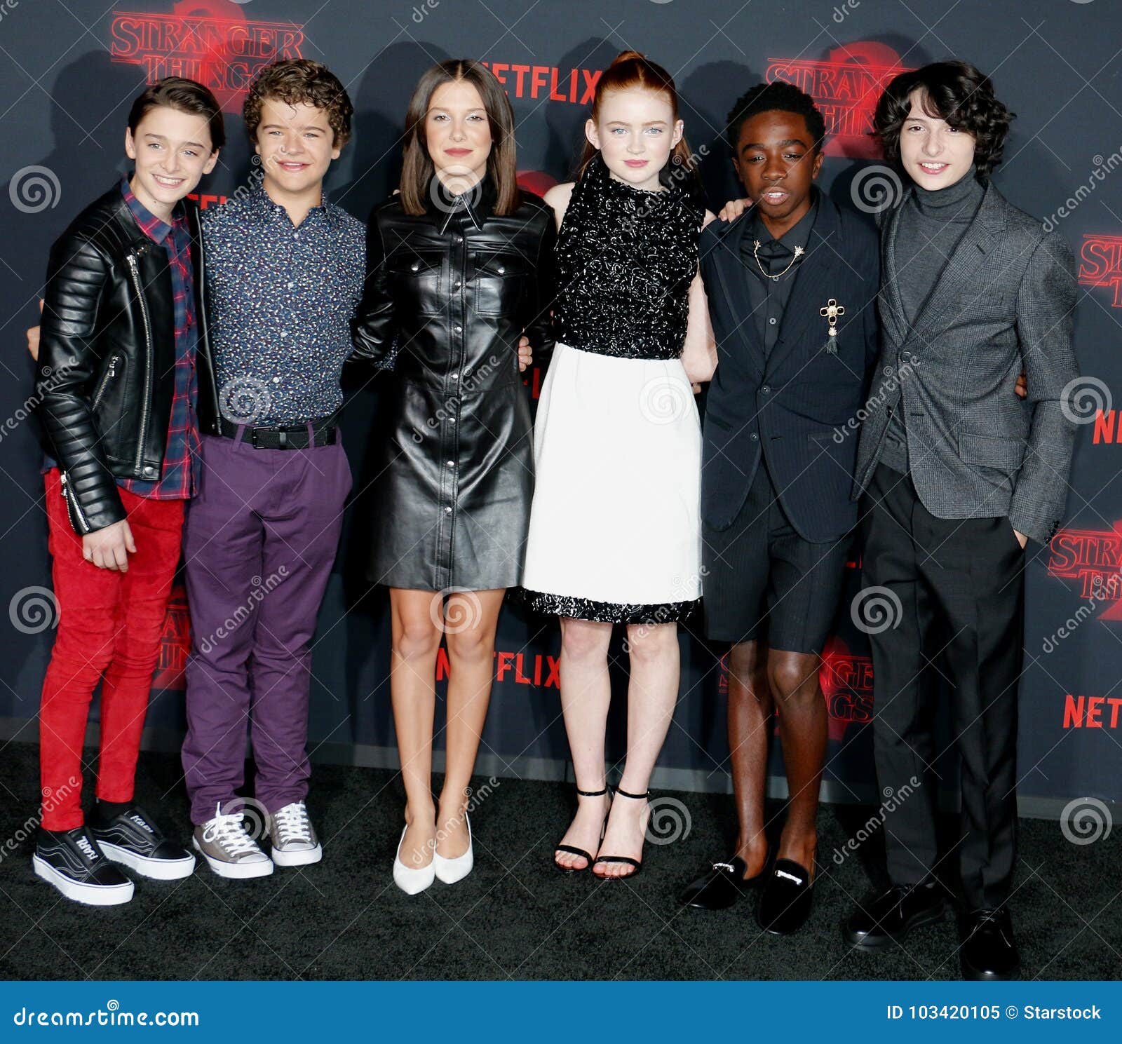 Noah Schnapp, Gaten Matarazzo, Millie Bobby Brown, Sadie Sink, Caleb ... Noah Schnapp, Gaten Matarazzo, Millie Bobby Brown, Sadie Sink, Caleb ...