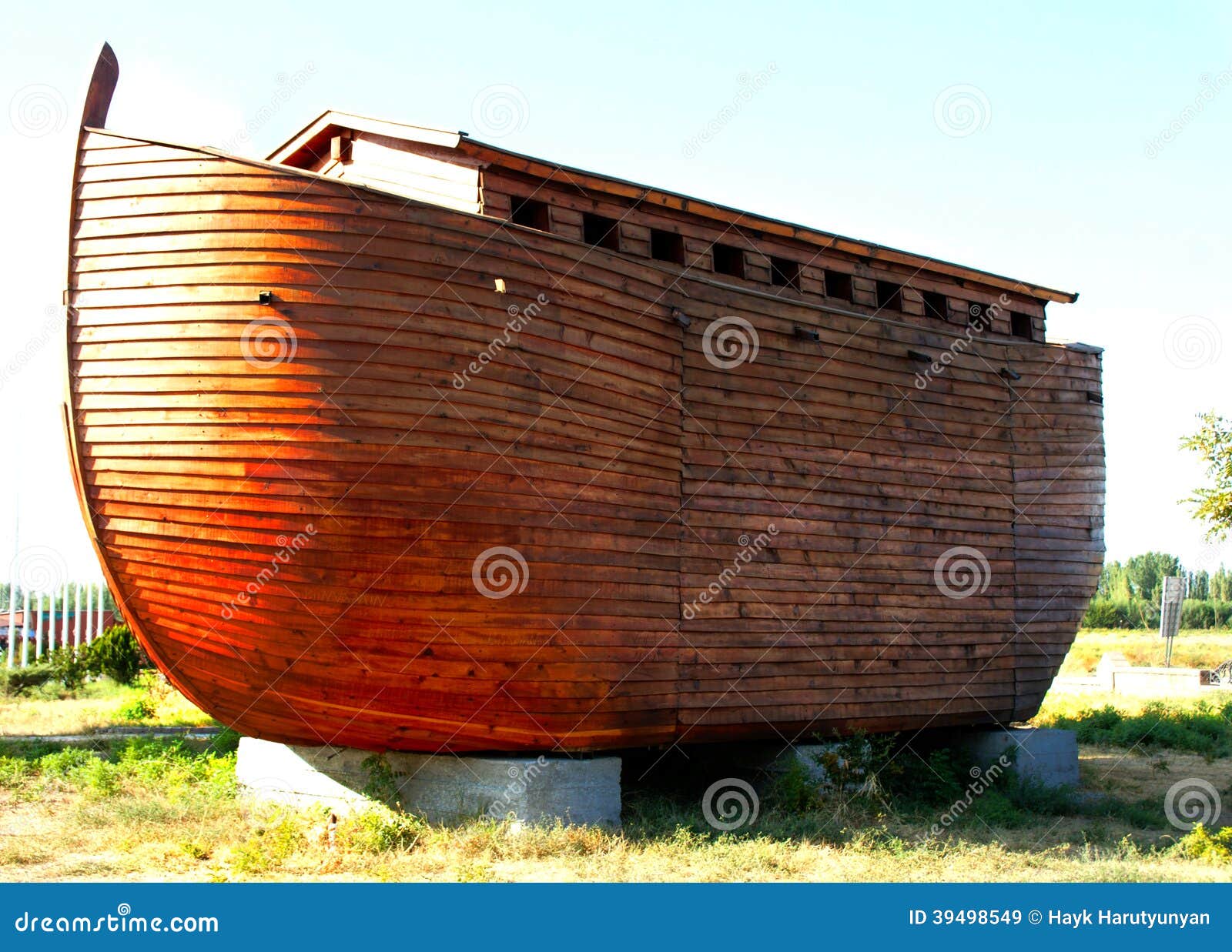 Noahs Ark model stock image. Image of wood, biblical - 39498549