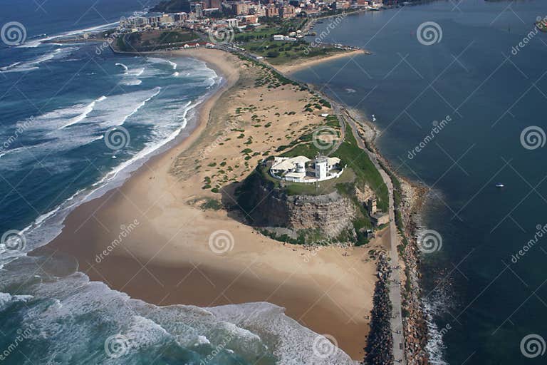 Nobbys Beach stock photo. Image of coastline, wales, south - 3237476
