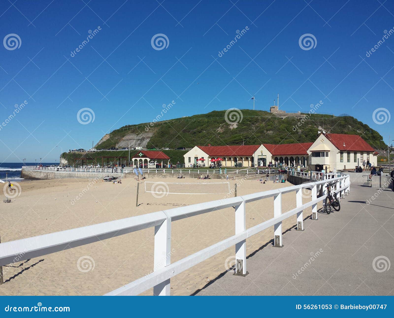 Nobbys Beach, Newcastle Australia Stock Image - Image of australia ...