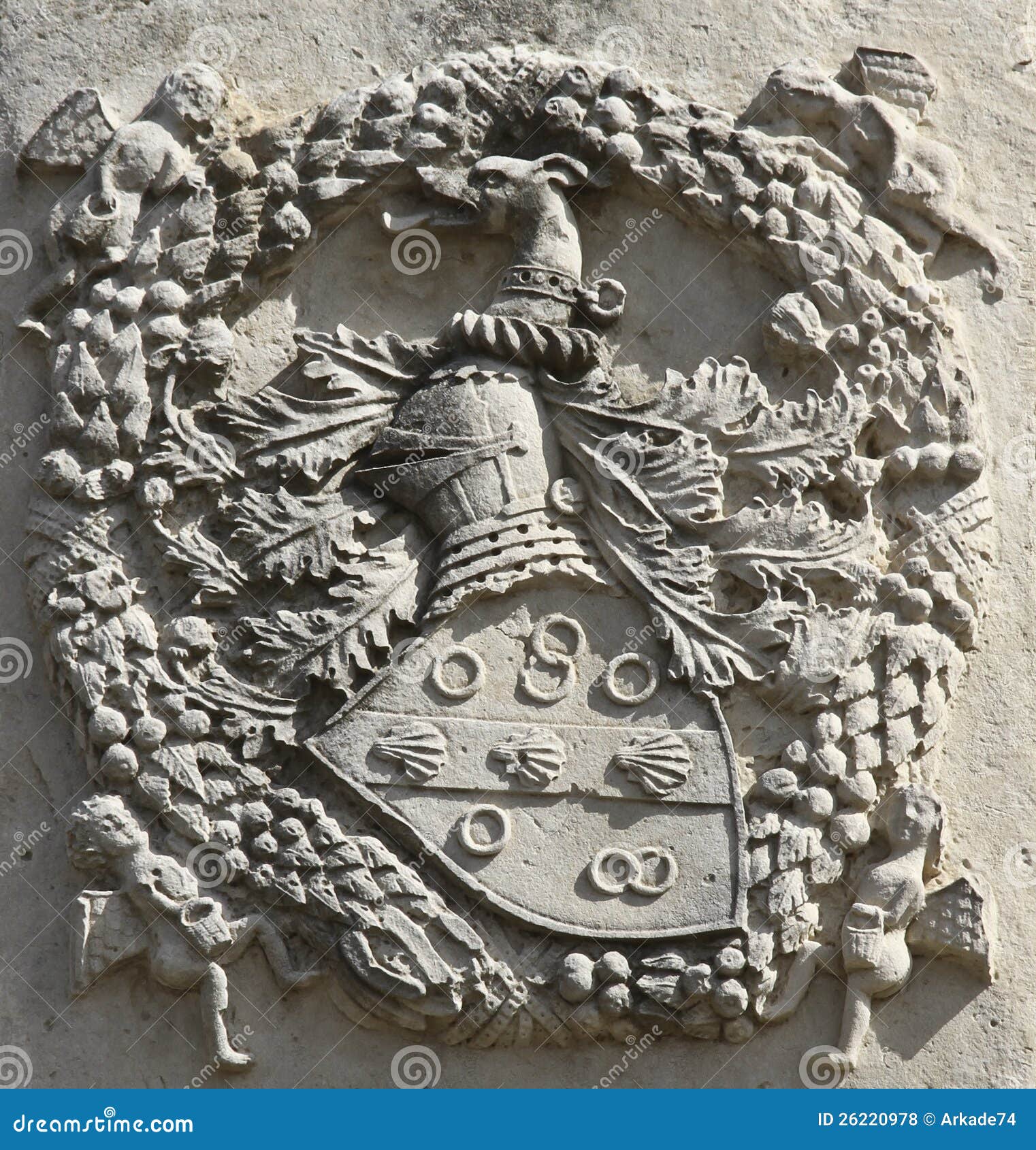 Noble heraldic symbol stock photo. Image of italy, heraldic - 26220978