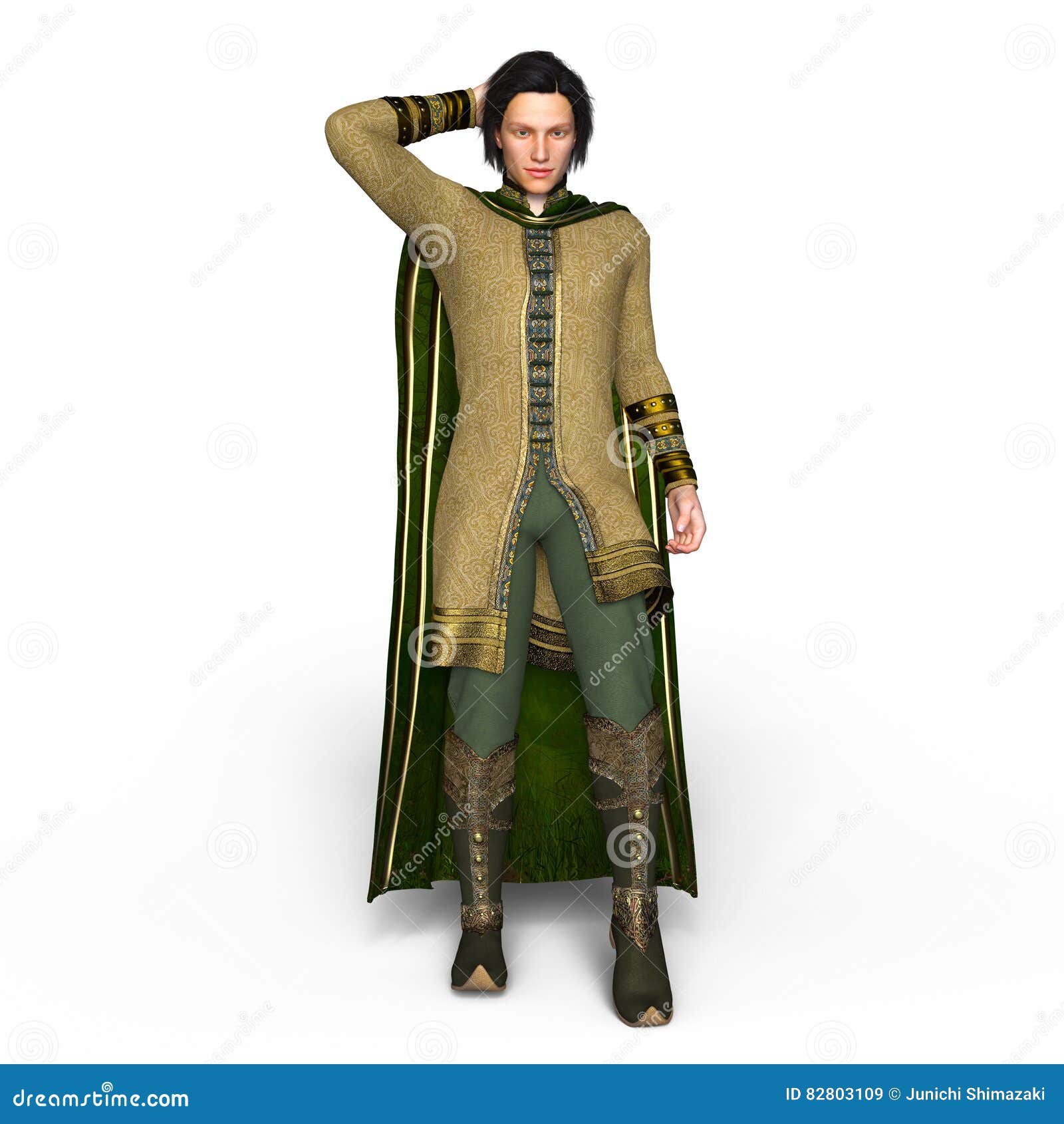 Noble man stock illustration. Illustration of mantle - 82803109