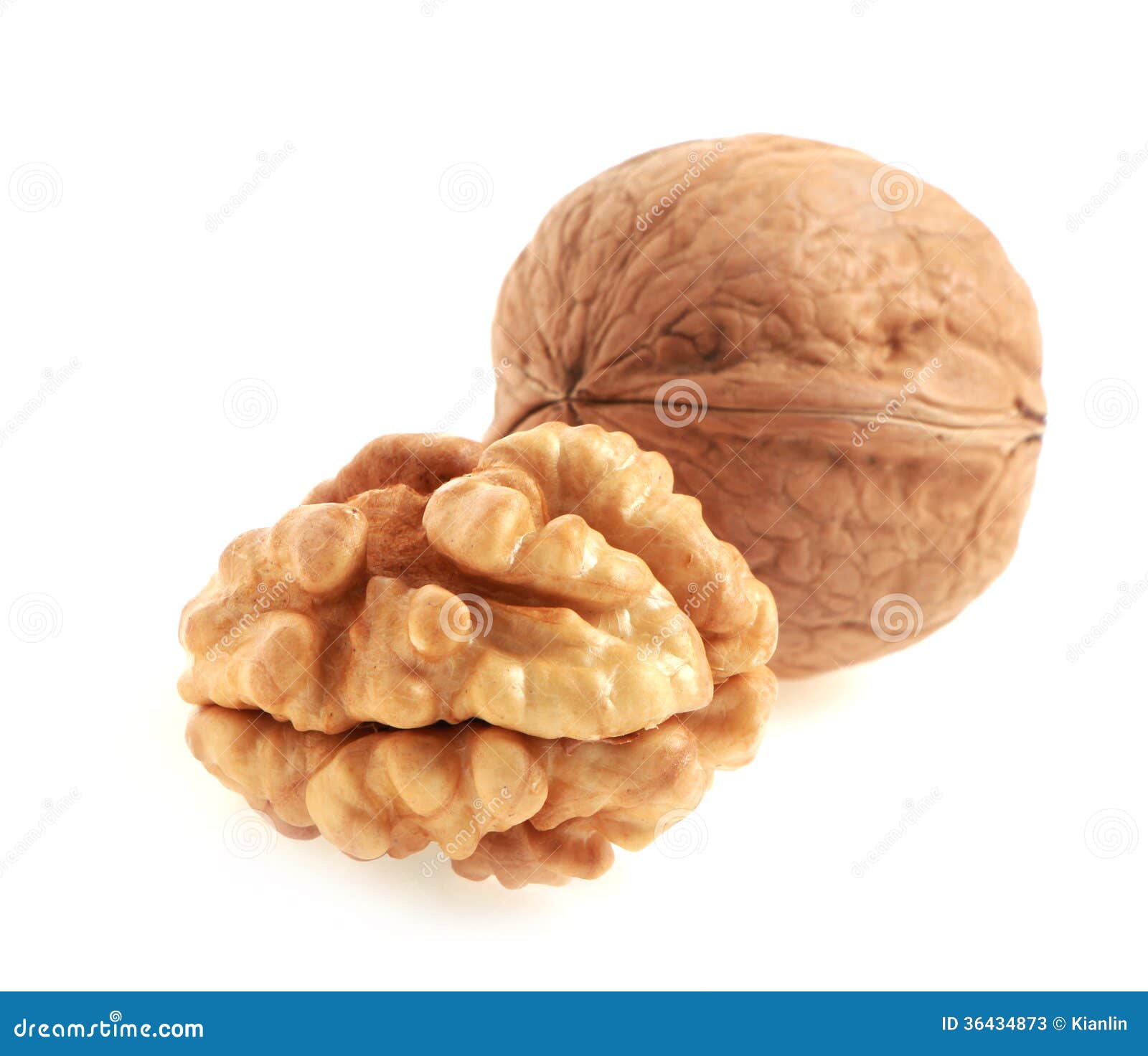 Noce immagine stock. Immagine di chiusura, studio, sfondo - 36434873