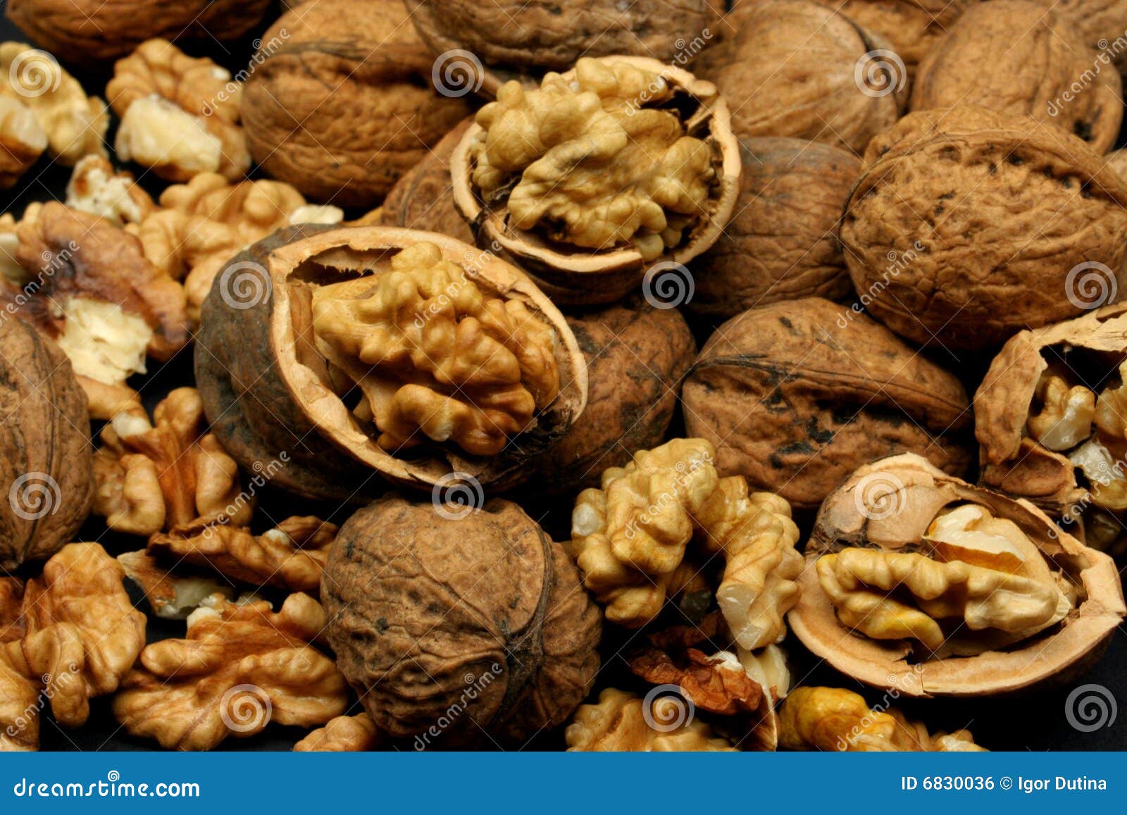 Noci fotografia stock. Immagine di chiusura, macro, spuntino - 6830036