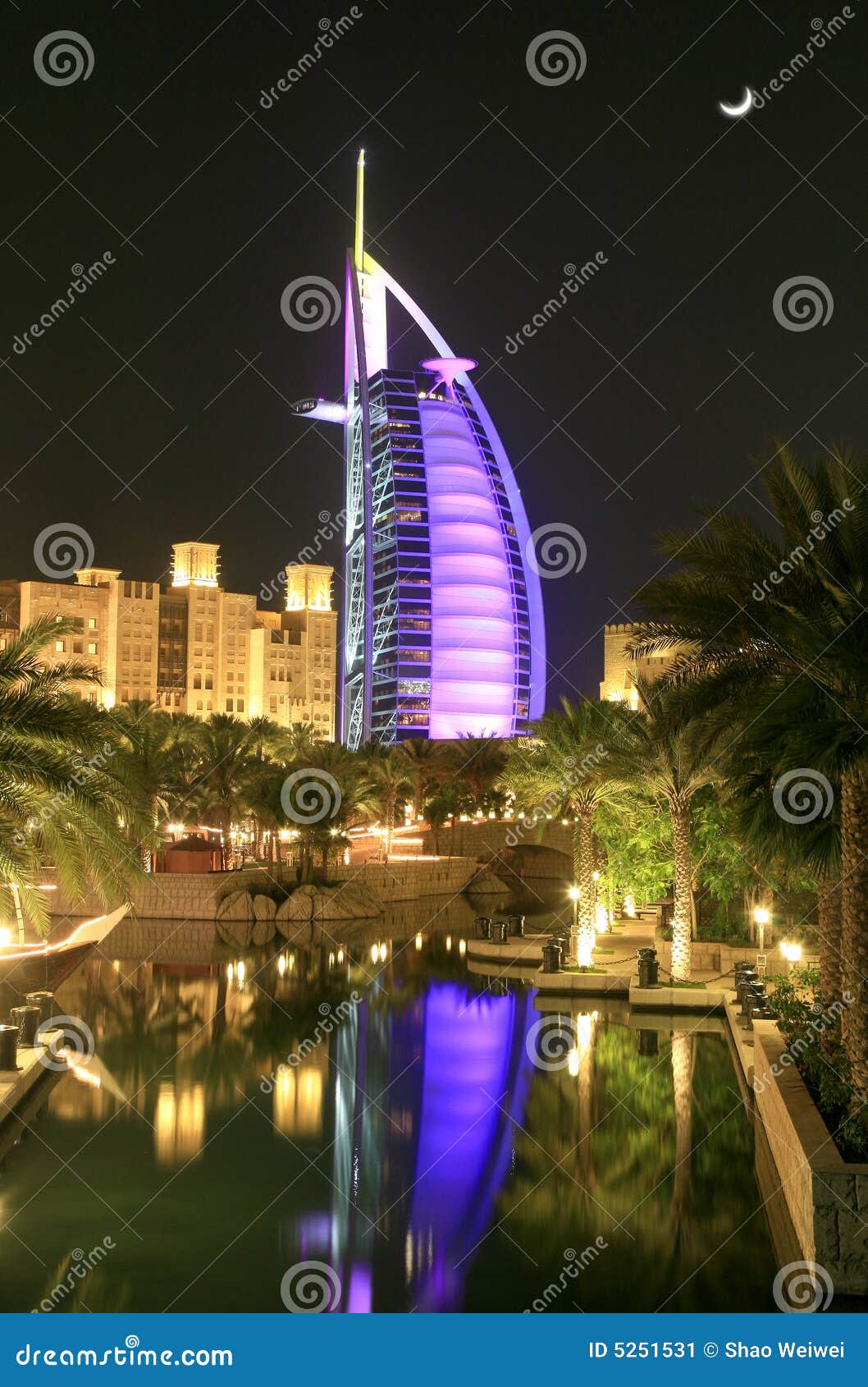 Burj Al Arab, One Of The Most Famous Landmark Of United Arab Emirates ...