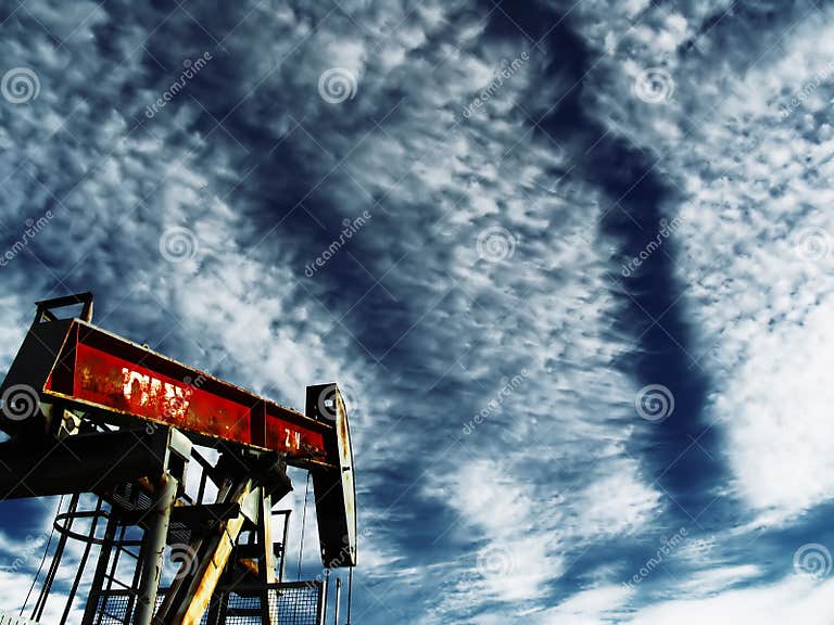 Nodding donkey stock image. Image of fuel, iron, balance - 3048719