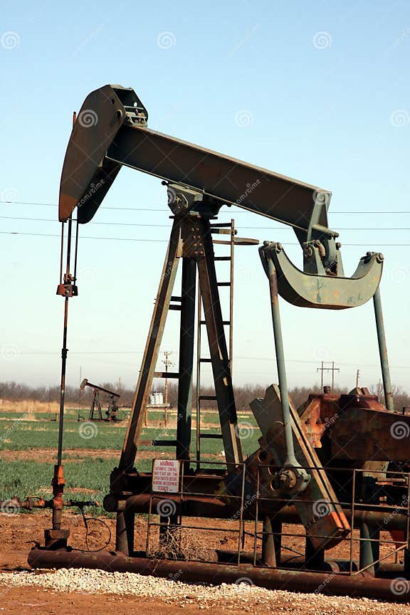 Nodding Donkey stock image. Image of petroleum, oklahoma - 8855595