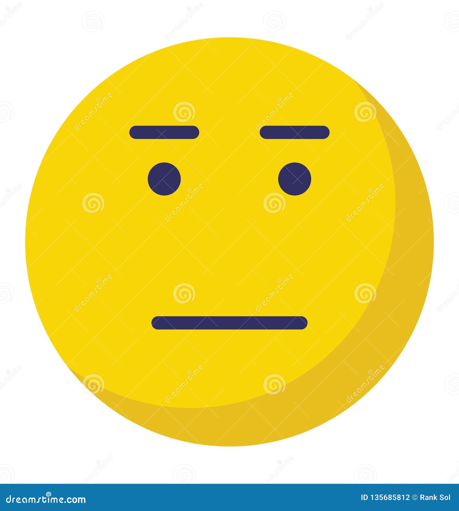 Nodding, Emoticons Vector Isolated Icon Which Can Easily Modify or Edit ...