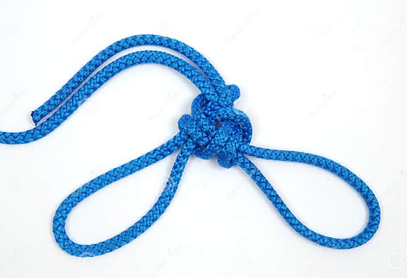 Node with colored ropes stock image. Image of fast, knots - 67476475
