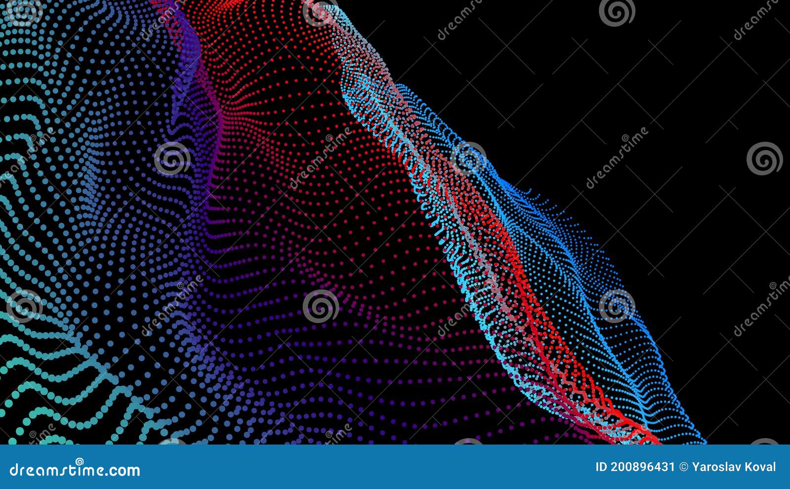 Deep Grid Of Glass Molecules - 3d Structure Visualization Royalty-Free ...