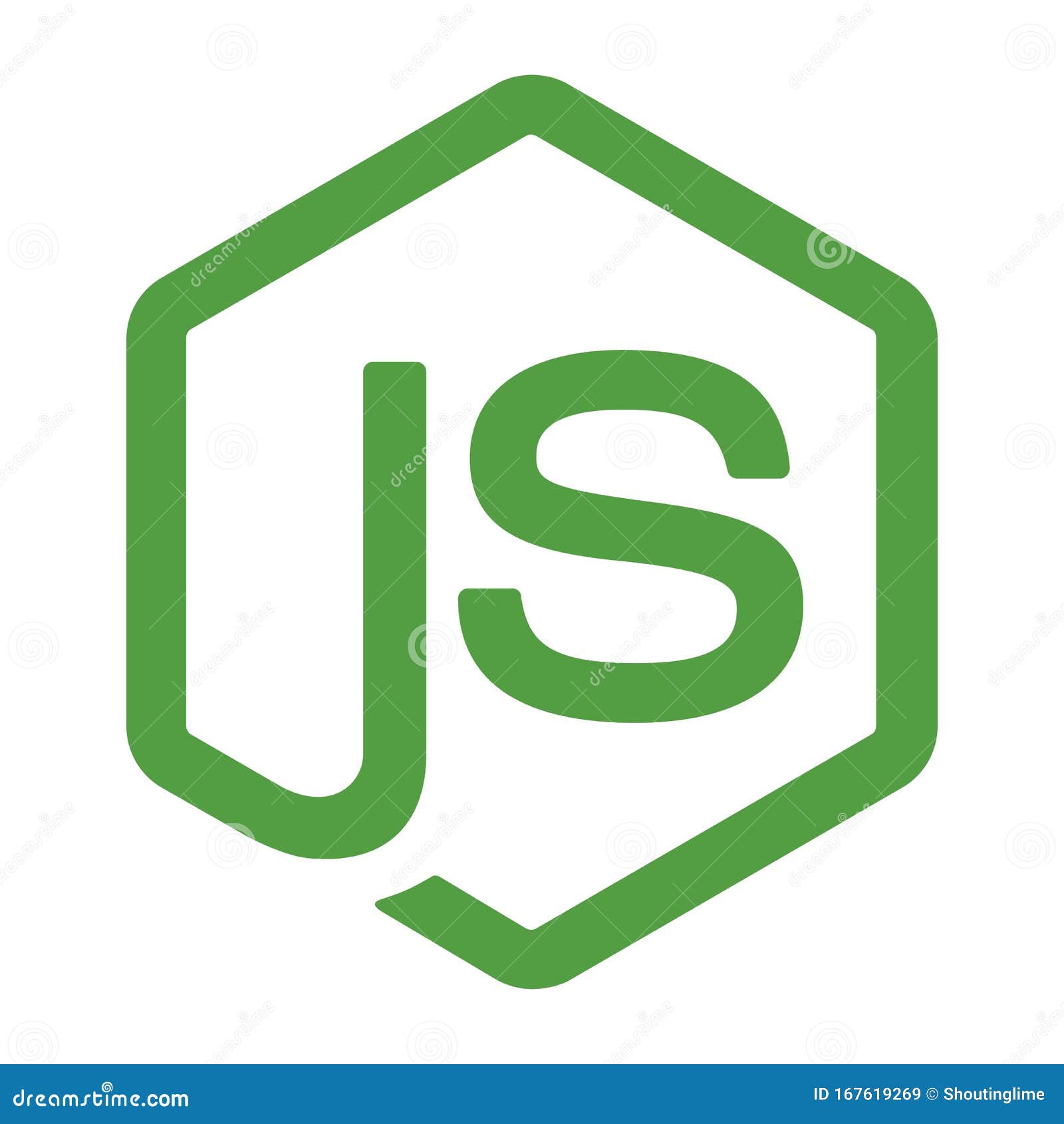 Node Js Javascript Run Time Programming Language With Script Code On Laptop Screen Programming