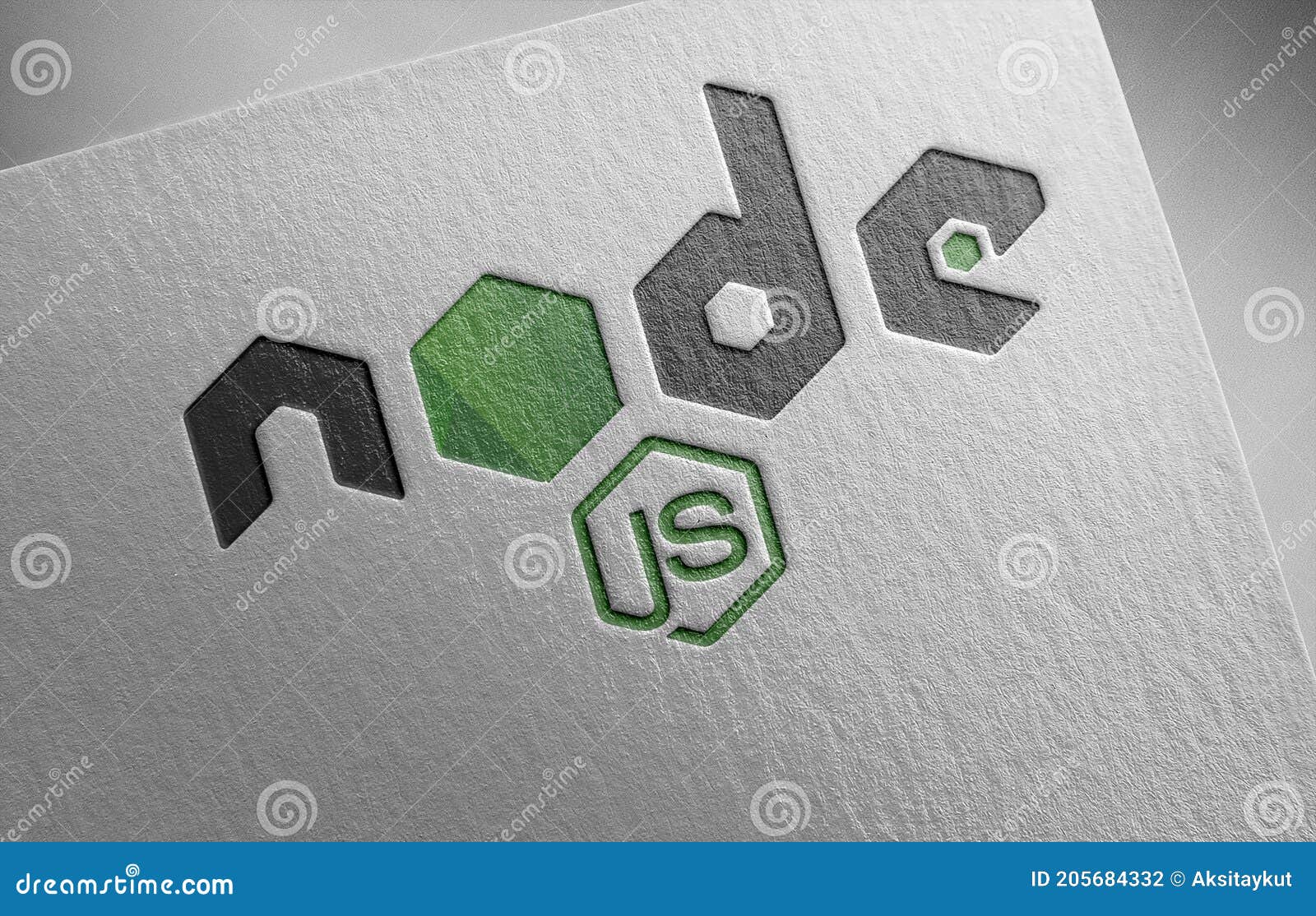 Nodejs Logo Icon Paper Texture Stamp Editorial Photography ... Nodejs Logo Icon Paper Texture Stamp Editorial Photography ...